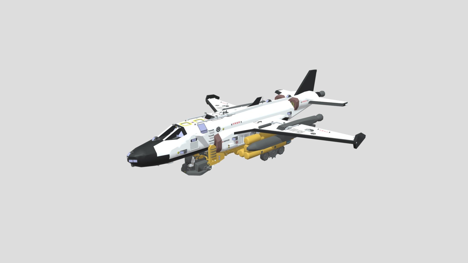 Avionhawk Space Shuttle (stormworks) - 3D model by MrDaniel ...