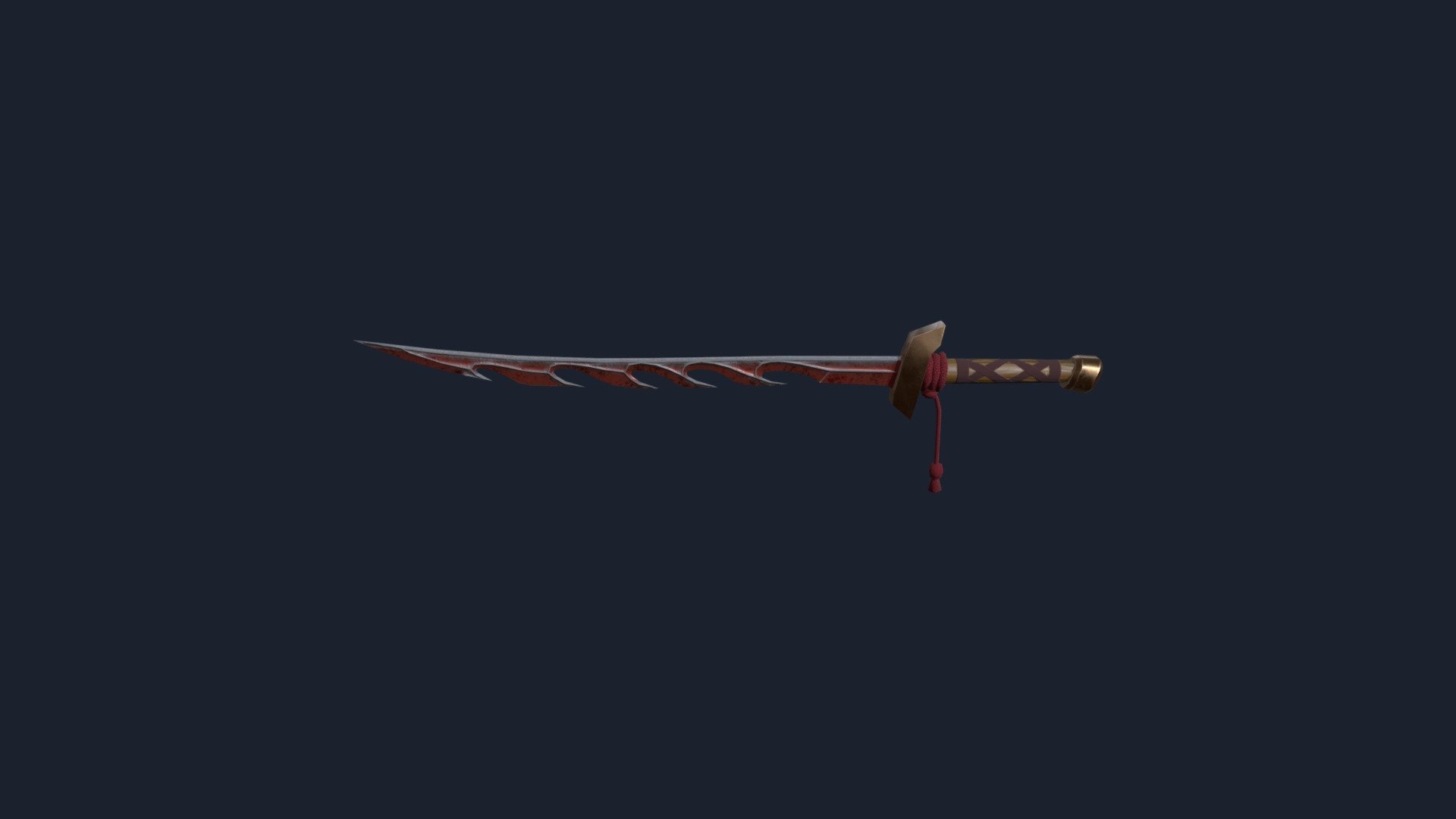 Buzz Katana Low Poly - Download Free 3D model by spkrld3333 [84feb02 ...