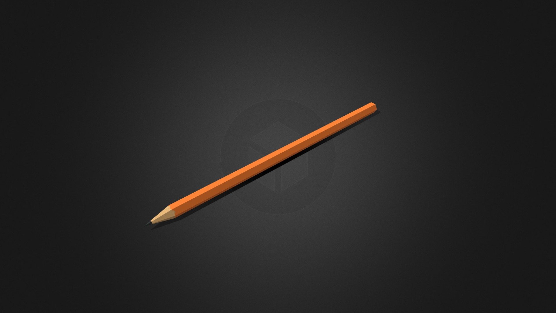 Low Poly Pencil (Game ready) - Buy Royalty Free 3D model by ...