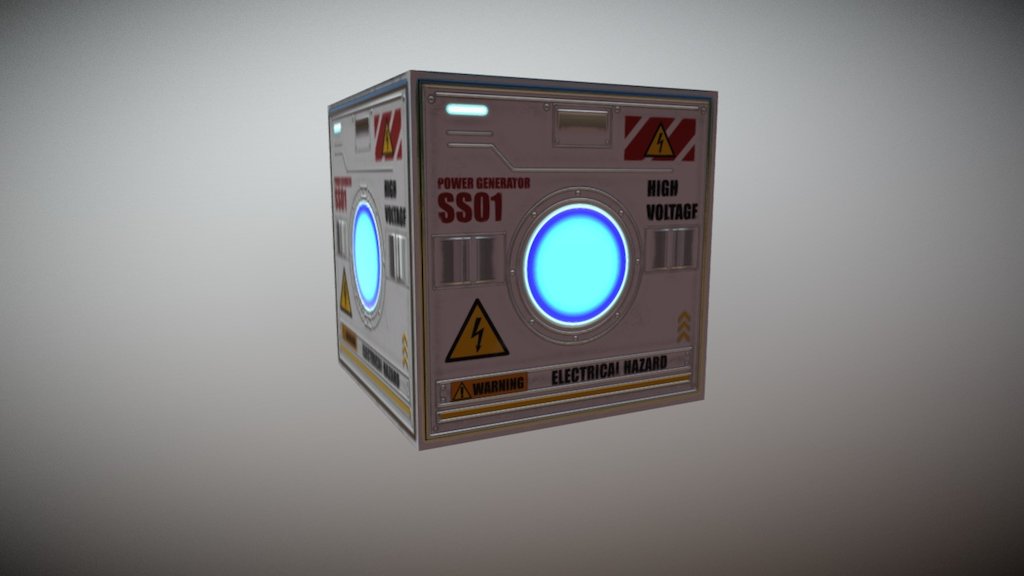Powerbox 001 - 3D model by David_Ee [85030cb] - Sketchfab