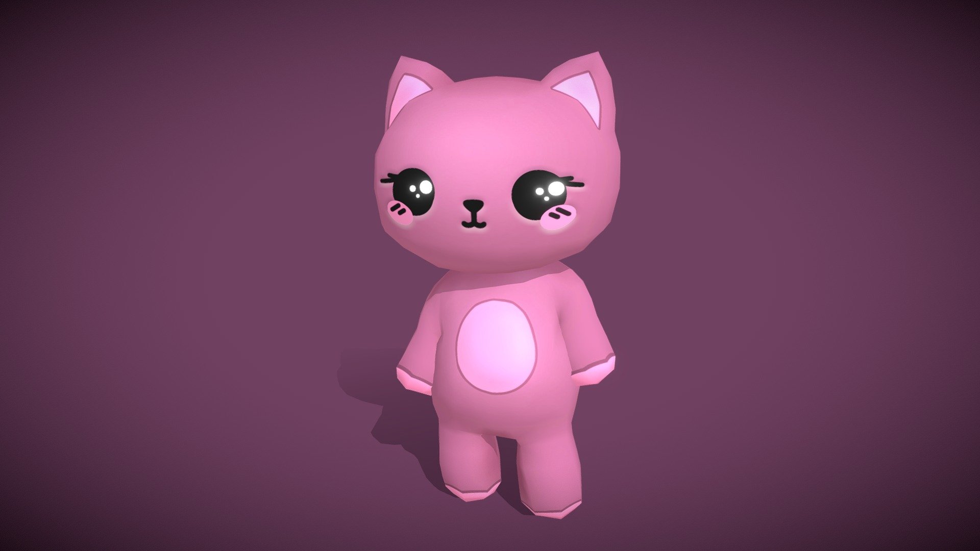 Cute Kittens Pack - Game Ready - Buy Royalty Free 3D model by deko ...