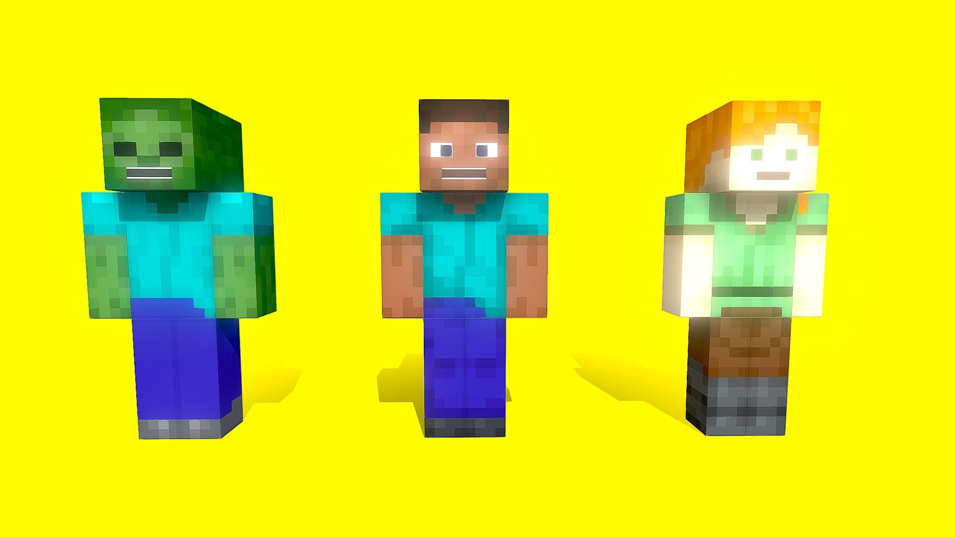 Minecraft Pack - Download Free 3D model by nobvibindek [8505da4 ...