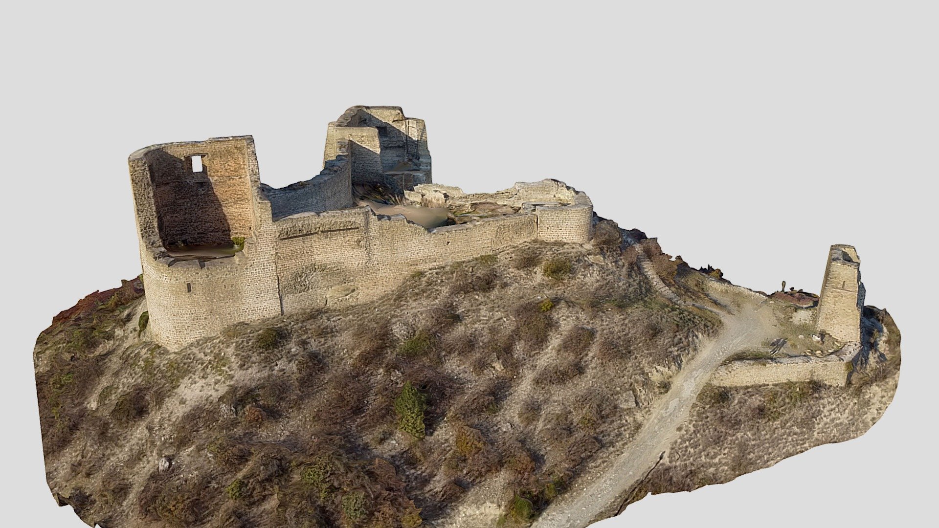 Bebristsikhe fortress in Mtskheta, Georgia - Download Free 3D model by Mikhail Volkov (@mgv ...