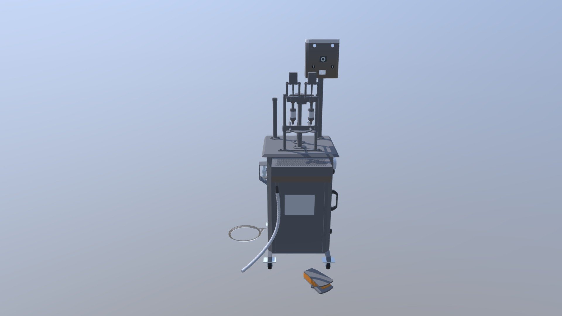 Time_based liquid filling machine - 3D model by amalmachines [85088e2 ...