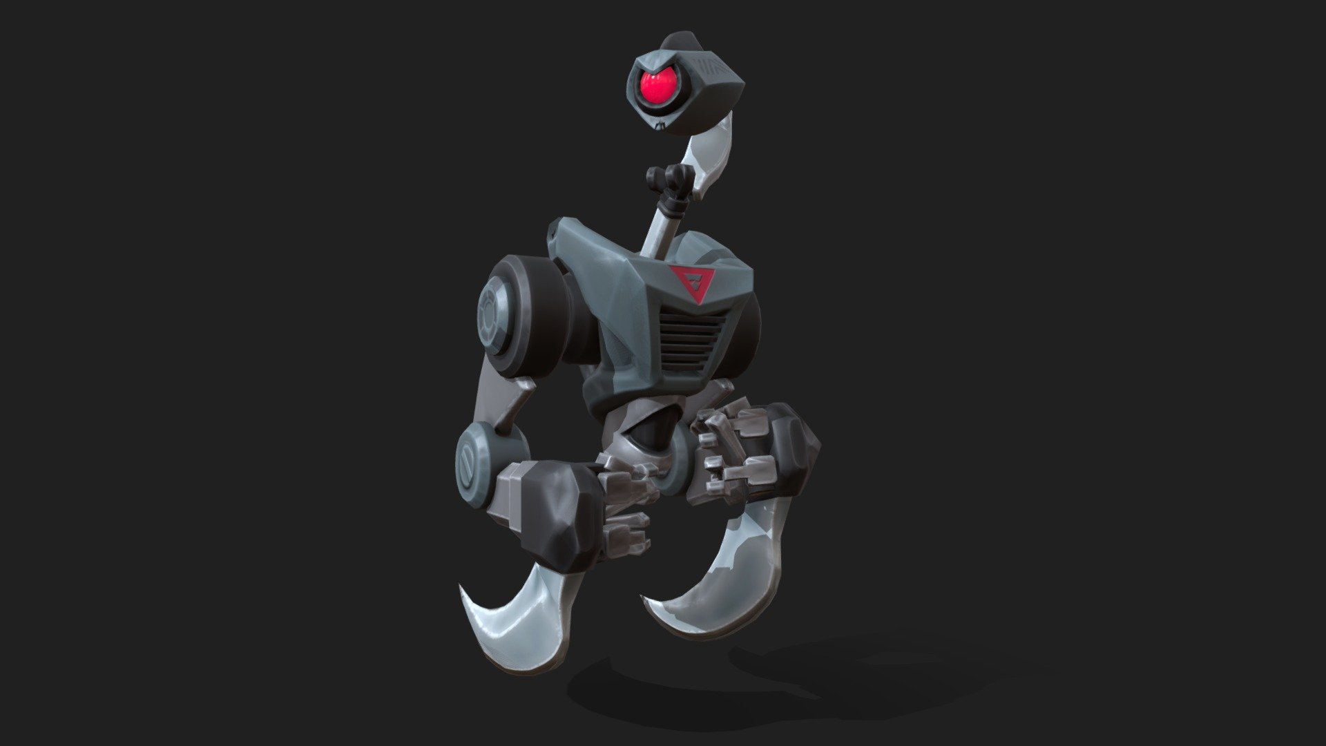 Valorant inspired robot enemy - 3D model by Josephine E (@jfe17887) [85091e2] - Sketchfab
