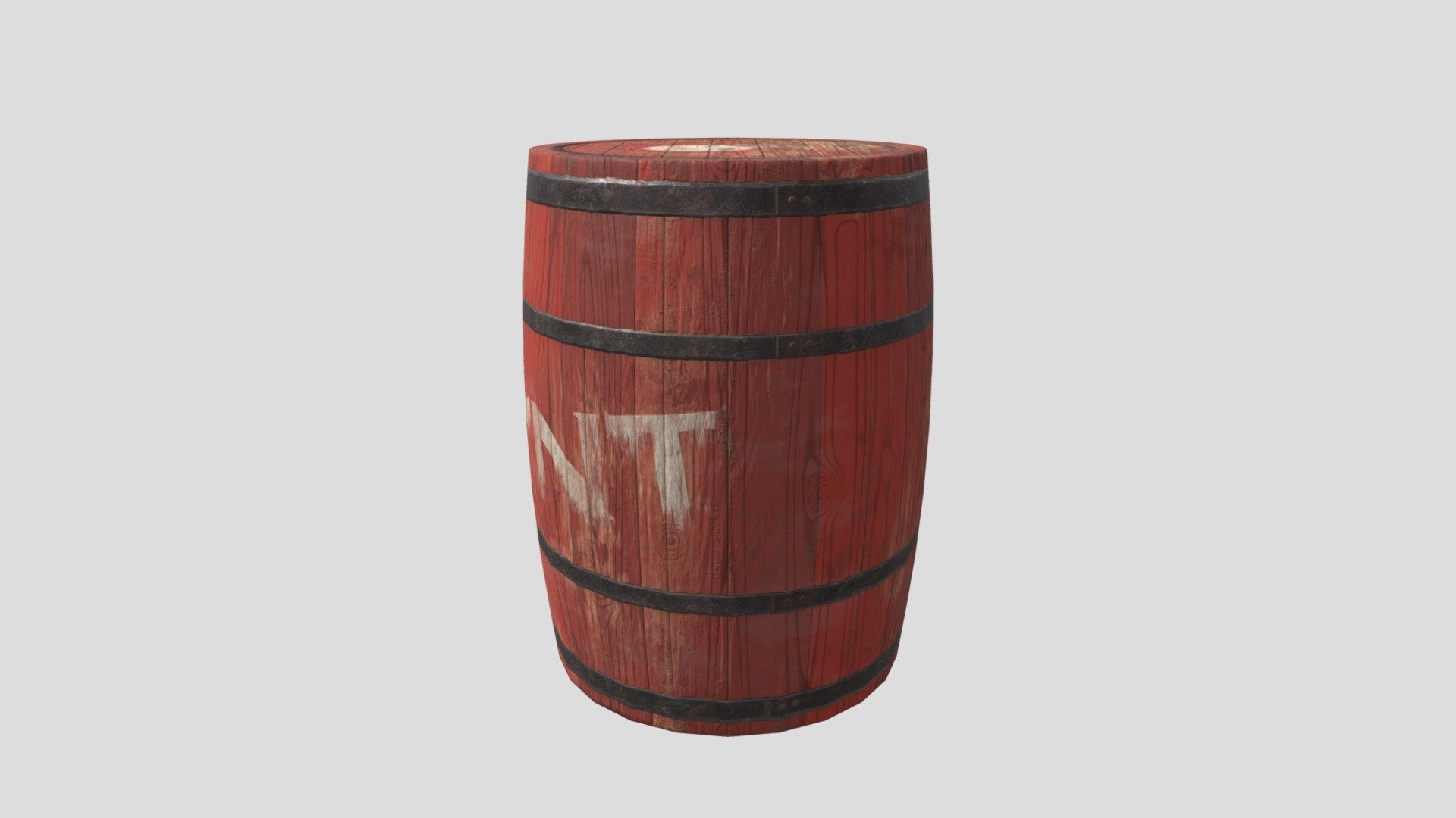 TNT BARREL - 3D model by Darmisam [850abe2] - Sketchfab