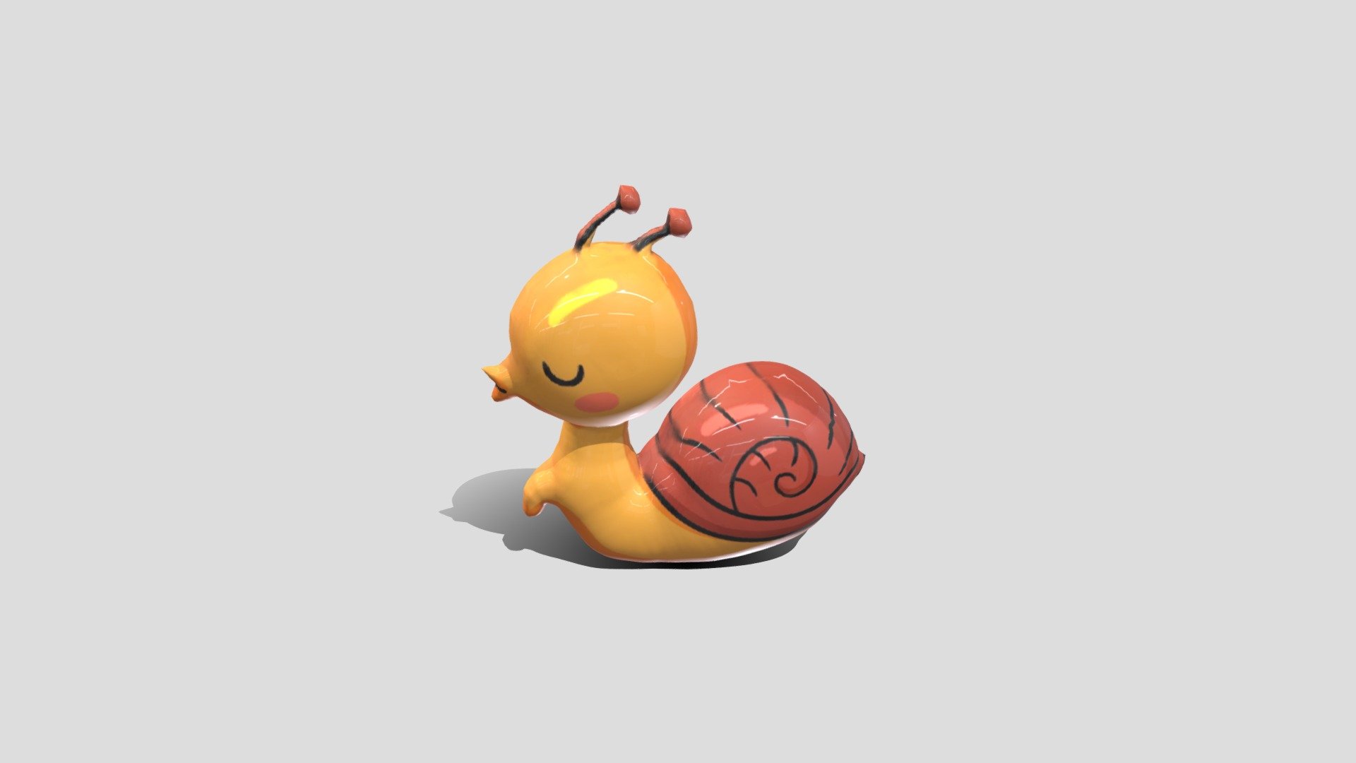 Snail 3D - 3D model by nazzilahasya [850b287] - Sketchfab