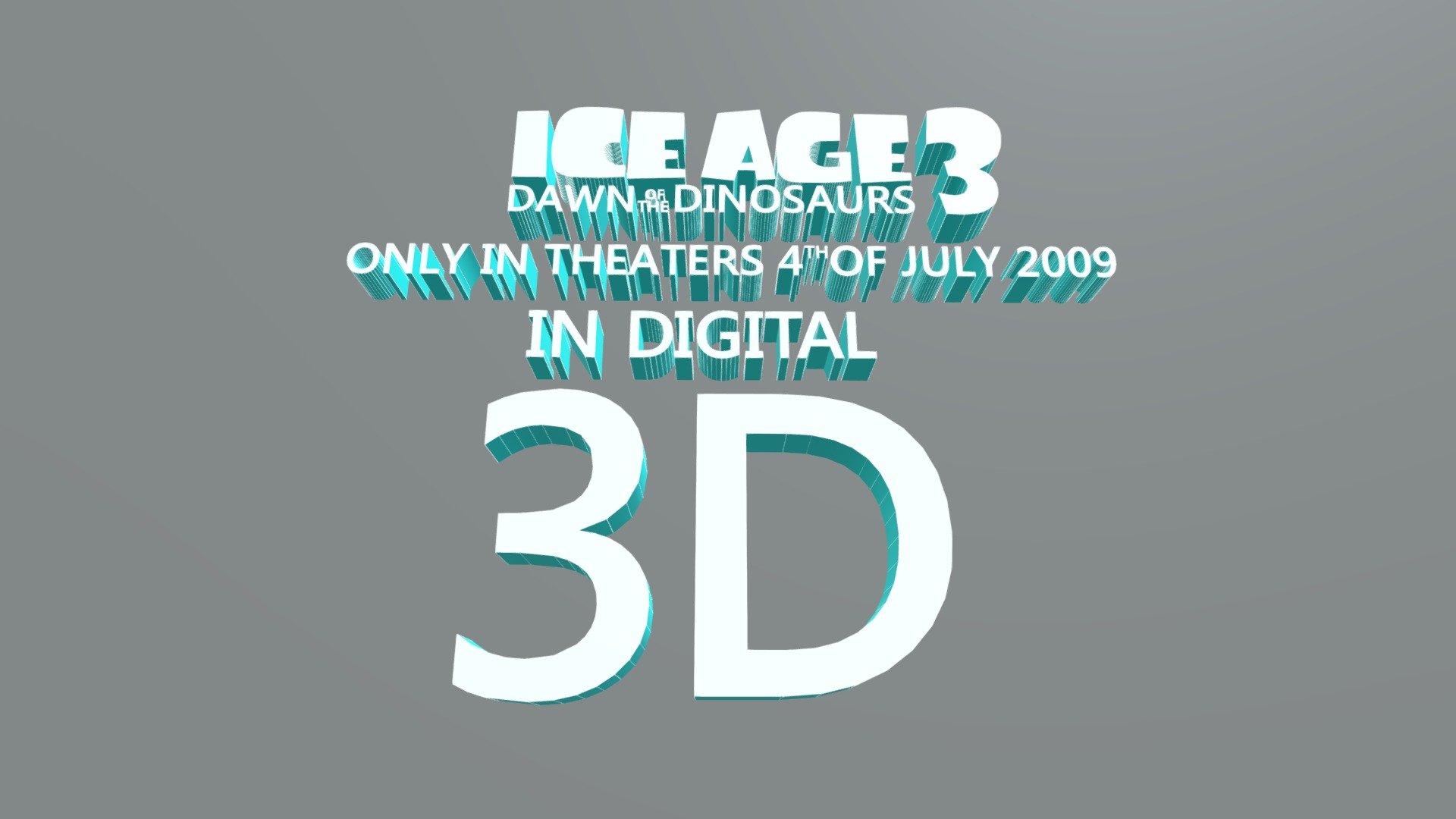 Ice Age Trilogy Remakes - 3D model by TeletoonFan2012 [850bb56] - Sketchfab