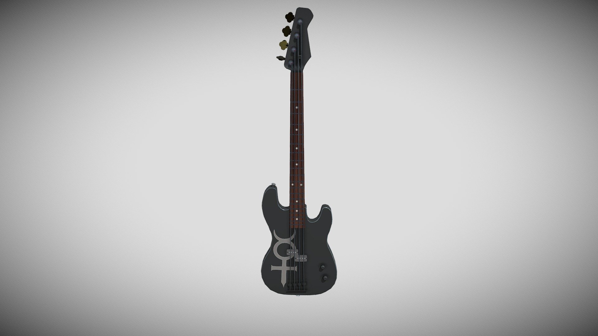 Bass Guitar - 3D model by EiselMusings [850fd18] - Sketchfab