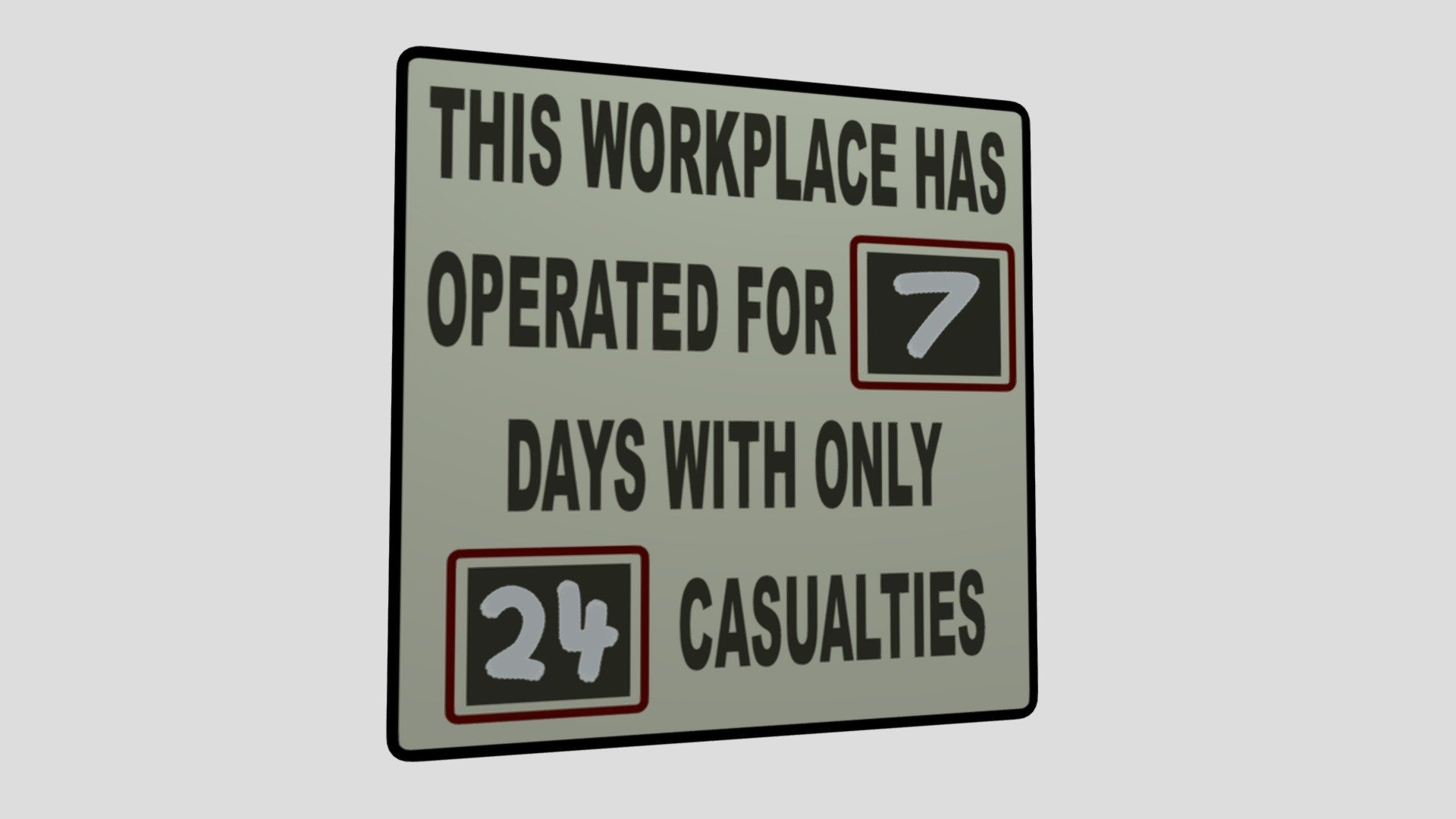 Intelligence Area Casualties Poster Model - 3D model by Mr.Dan42 ...