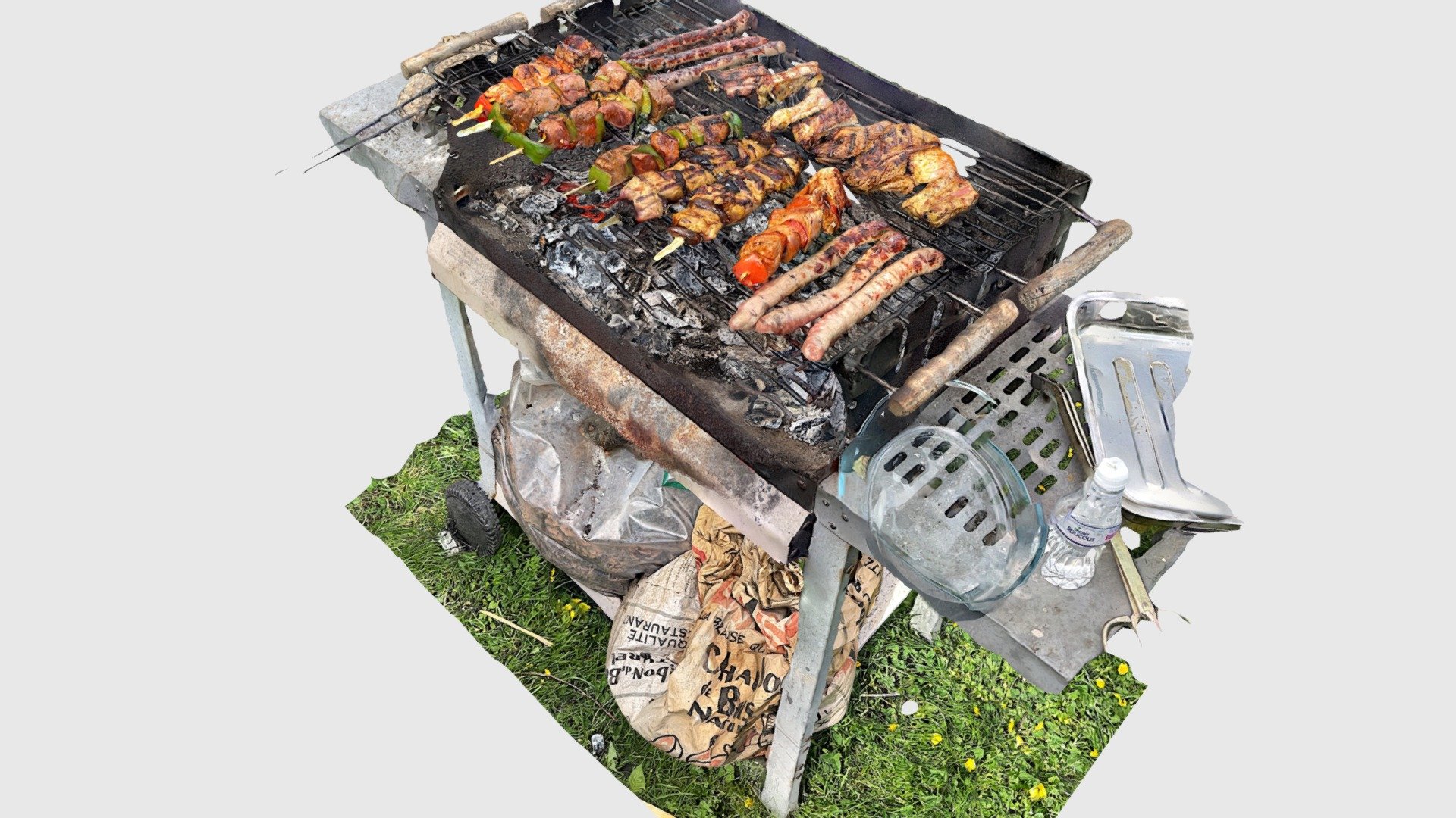 Barbecue - Download Free 3D model by Psyhodelik [8510e00] - Sketchfab