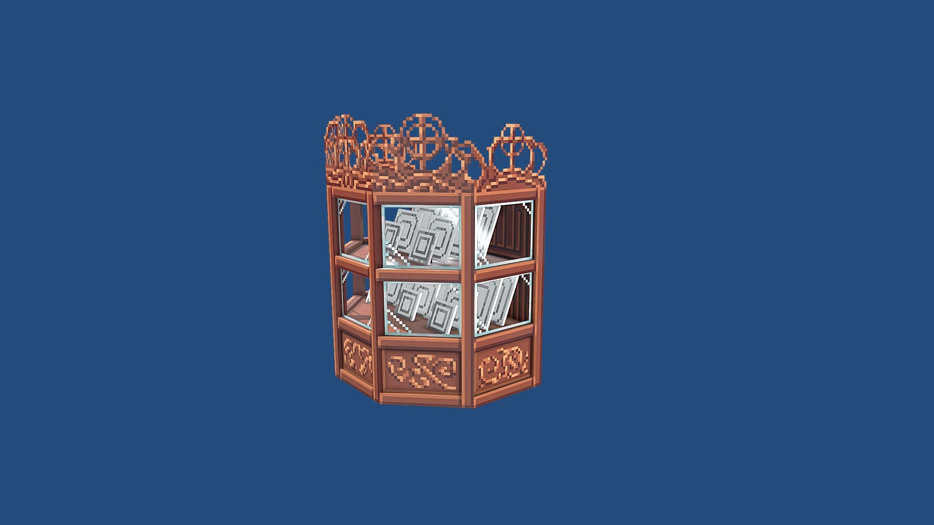 Dish cabinet - 3D model by Hongddi (@Hongddibro) [8511763] - Sketchfab
