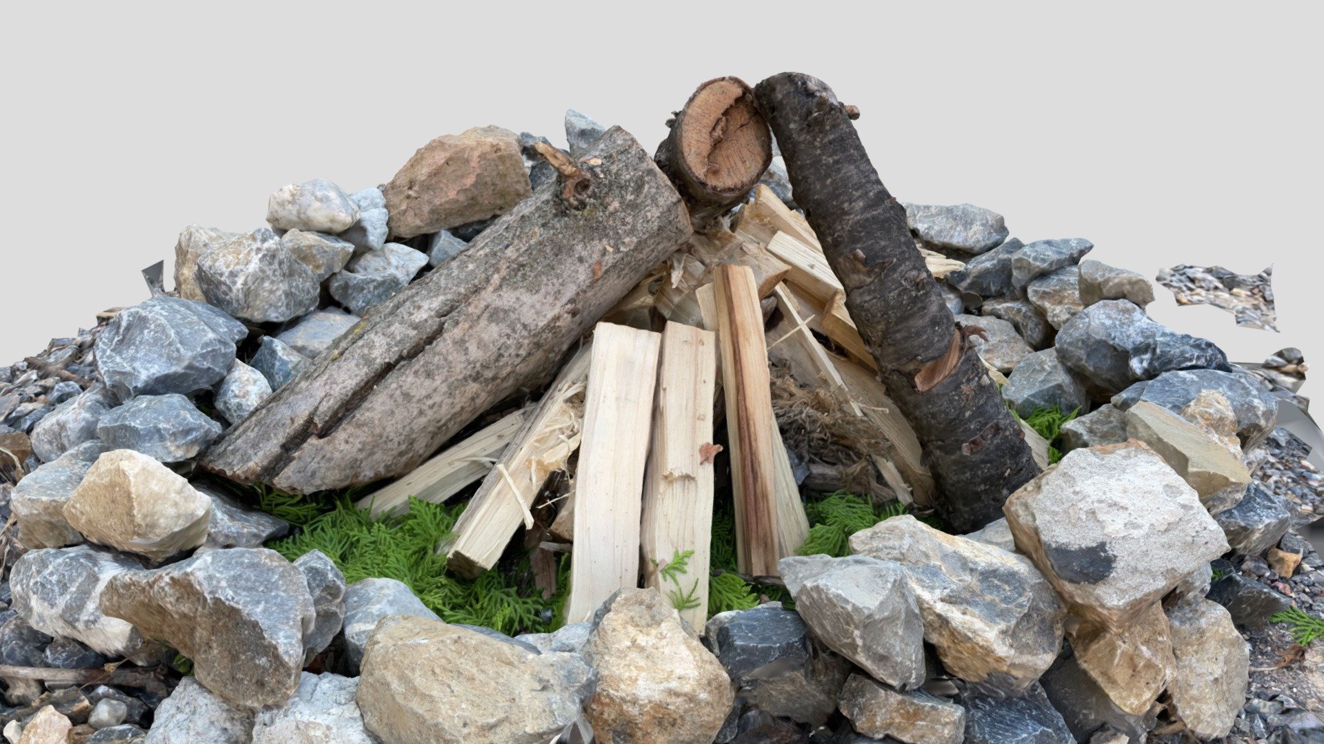 Camp Fire - Download Free 3D model by vmastilovic [8511ed5] - Sketchfab