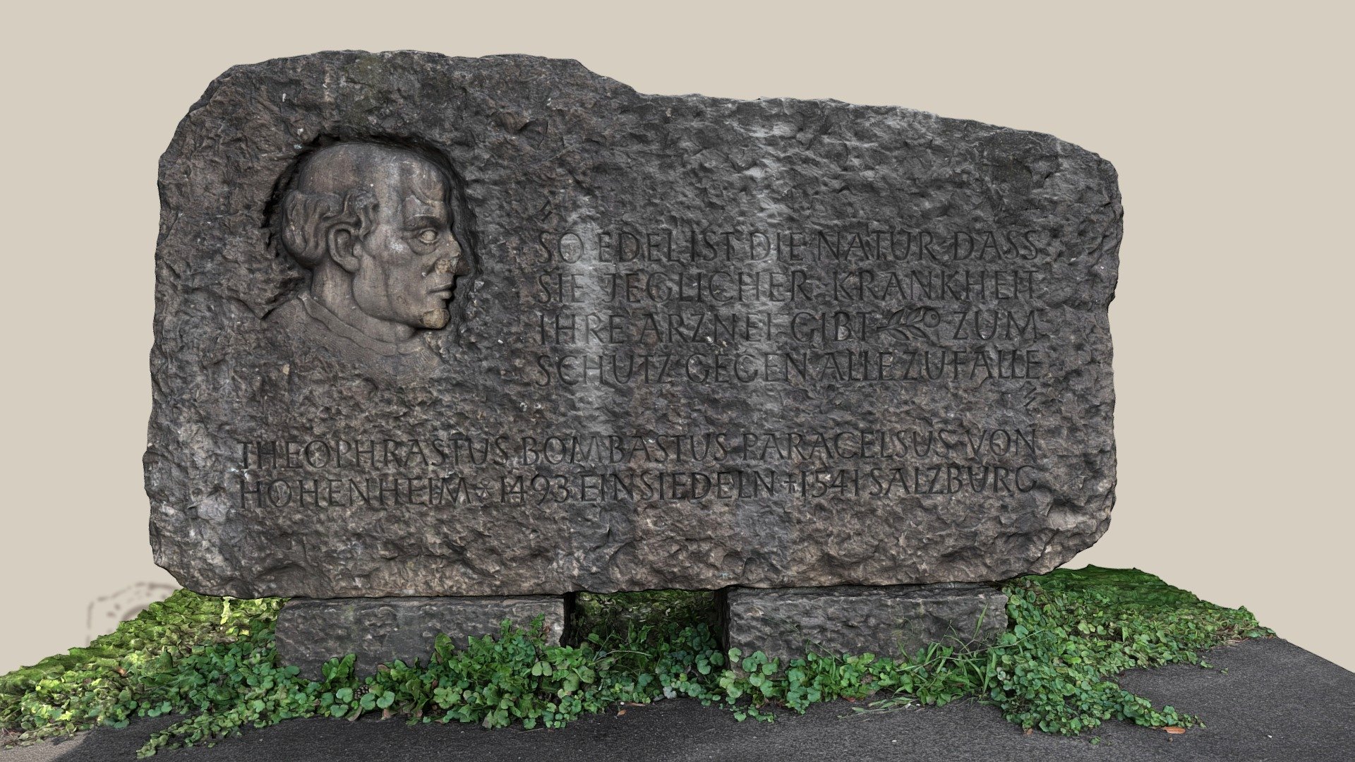 Paracelsus-Gedenkstein - Download Free 3D model by noe-3d.at (@www.noe ...