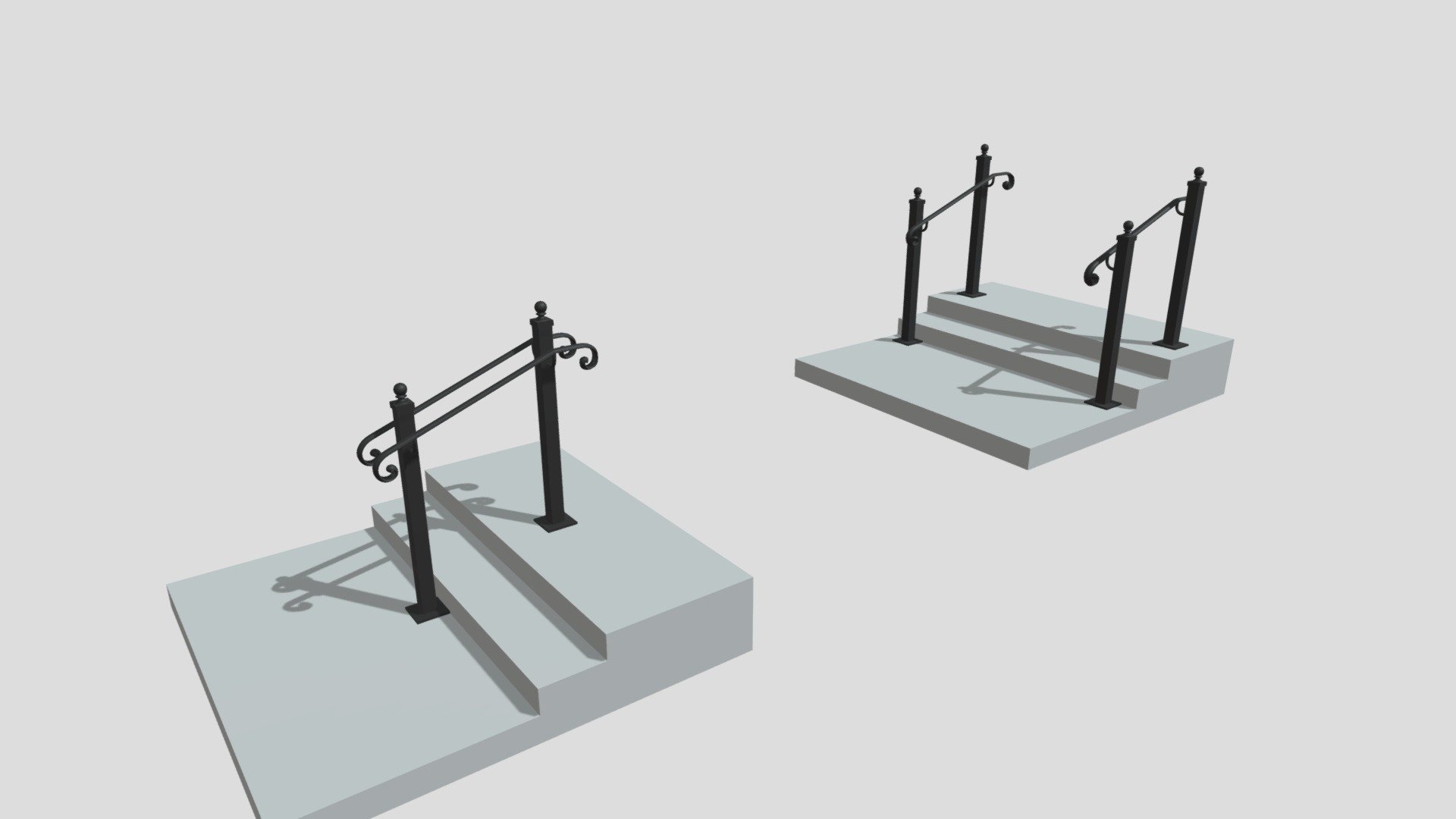 Handrail St Peter - Download Free 3D model by Jeff Tice (@jeffery71 ...