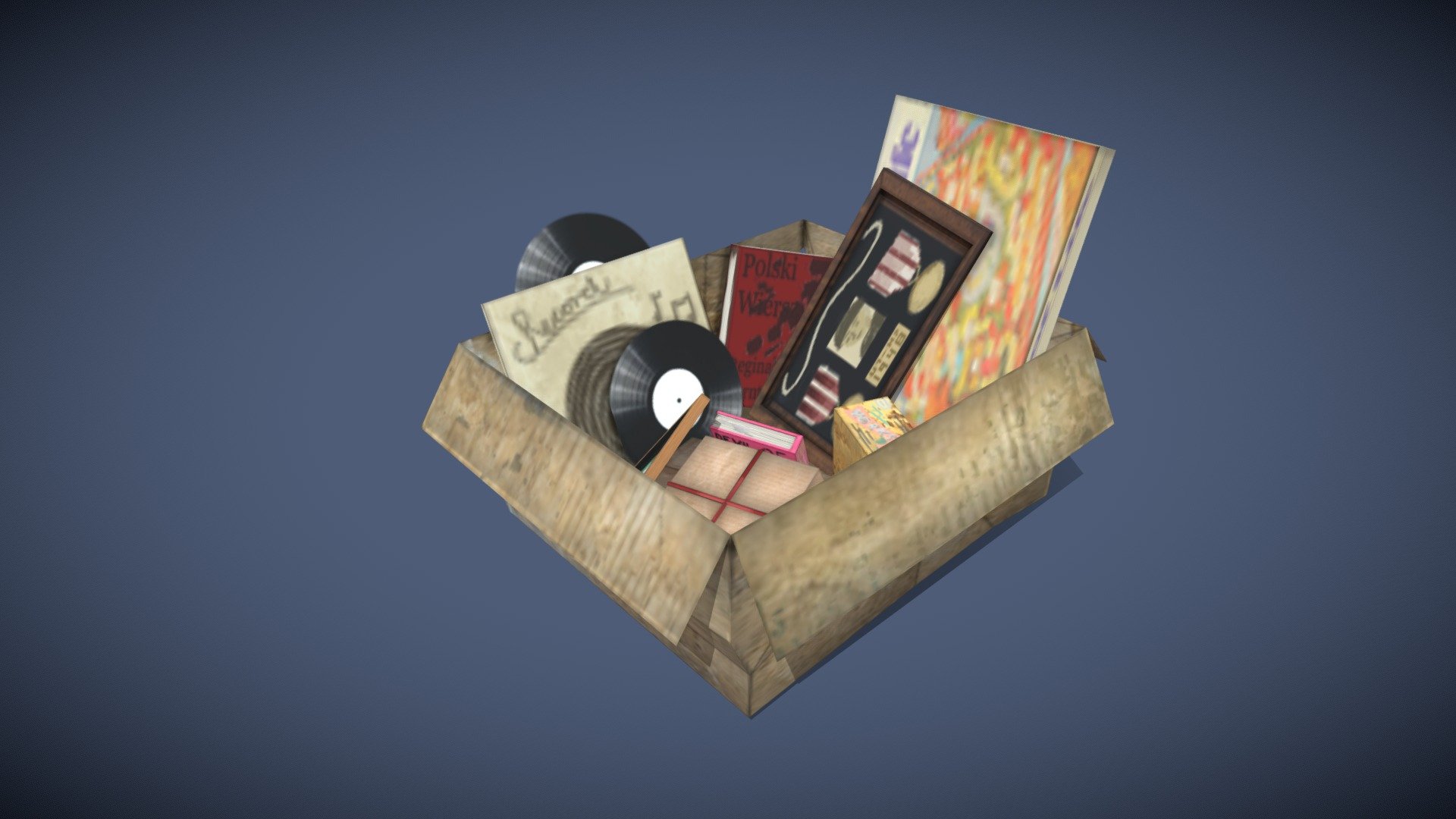 Trash Box - 3D model by roxykornel [851309d] - Sketchfab
