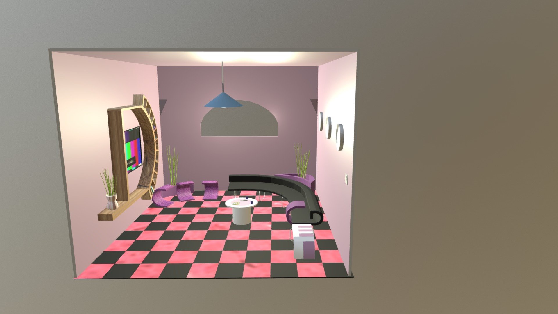 Sala - 3D model by Pabloolbo [8513ca8] - Sketchfab