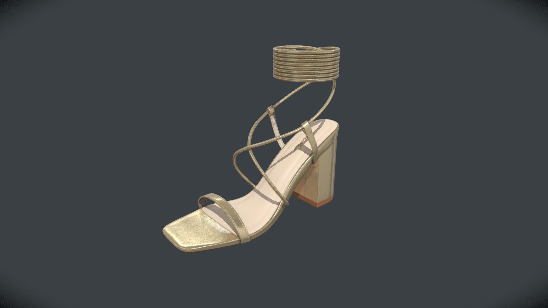 Heel Sandals Women Shoes - Download Free 3D model by Zalman ...