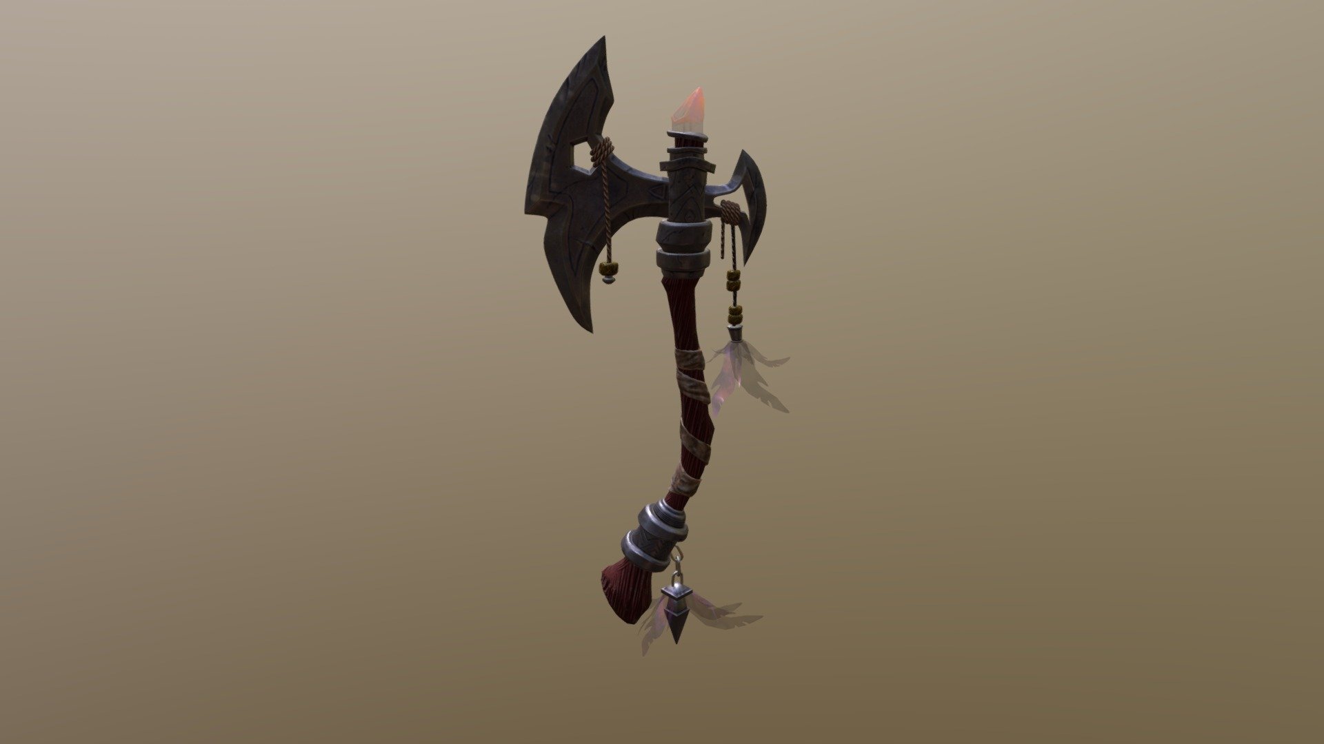 Stylized Axe for games - 3D model by awakeninganimations [851410f ...