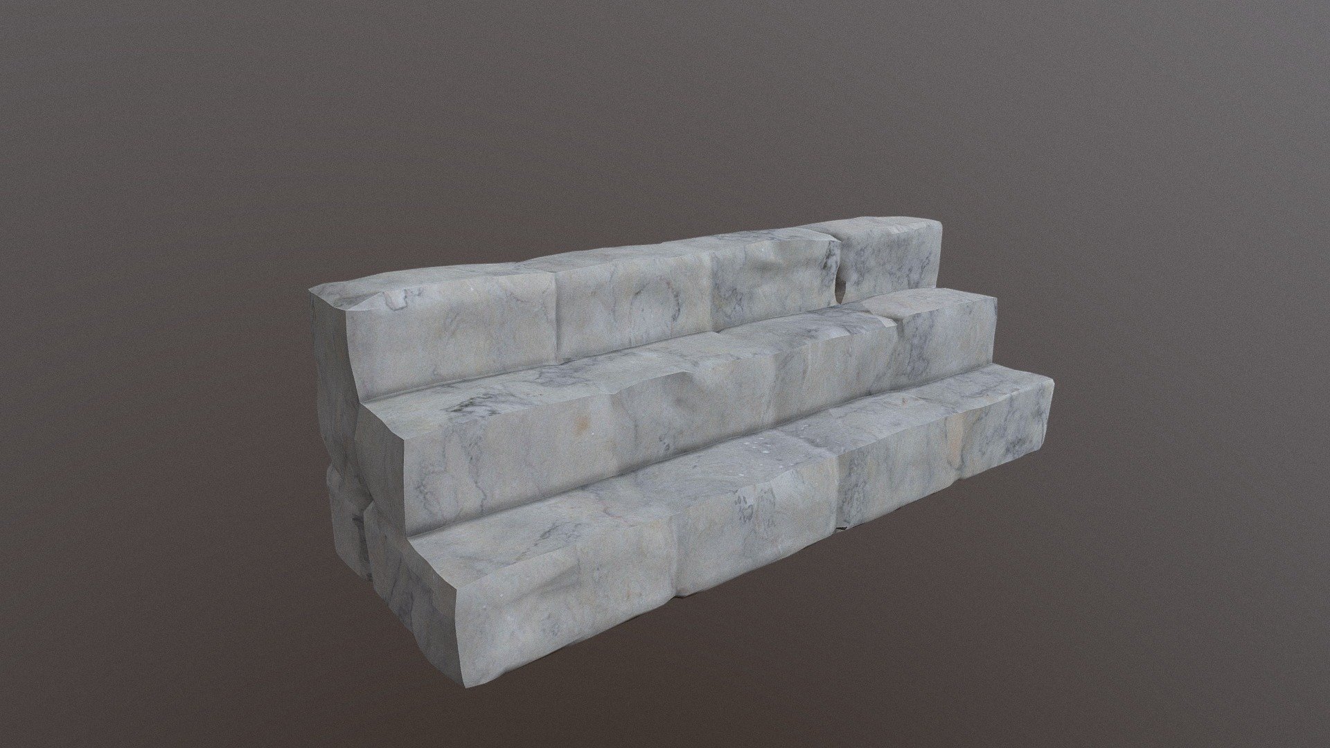 Marble Stairs - 3D model by SalmonPrime [8517b6a] - Sketchfab