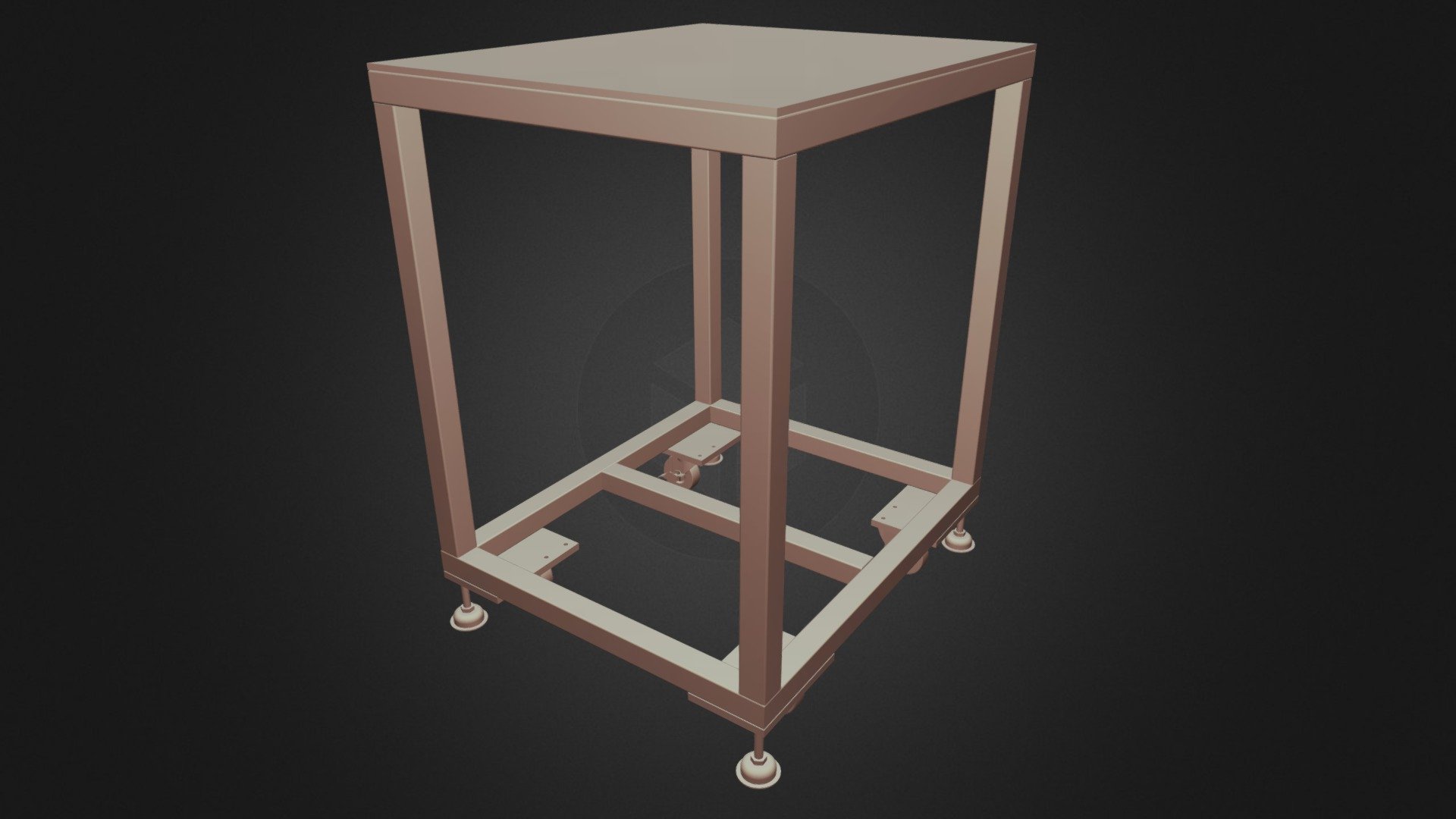 Mobile Steel Workbench WL67 - Buy Royalty Free 3D model by MR.AnyCAD ...