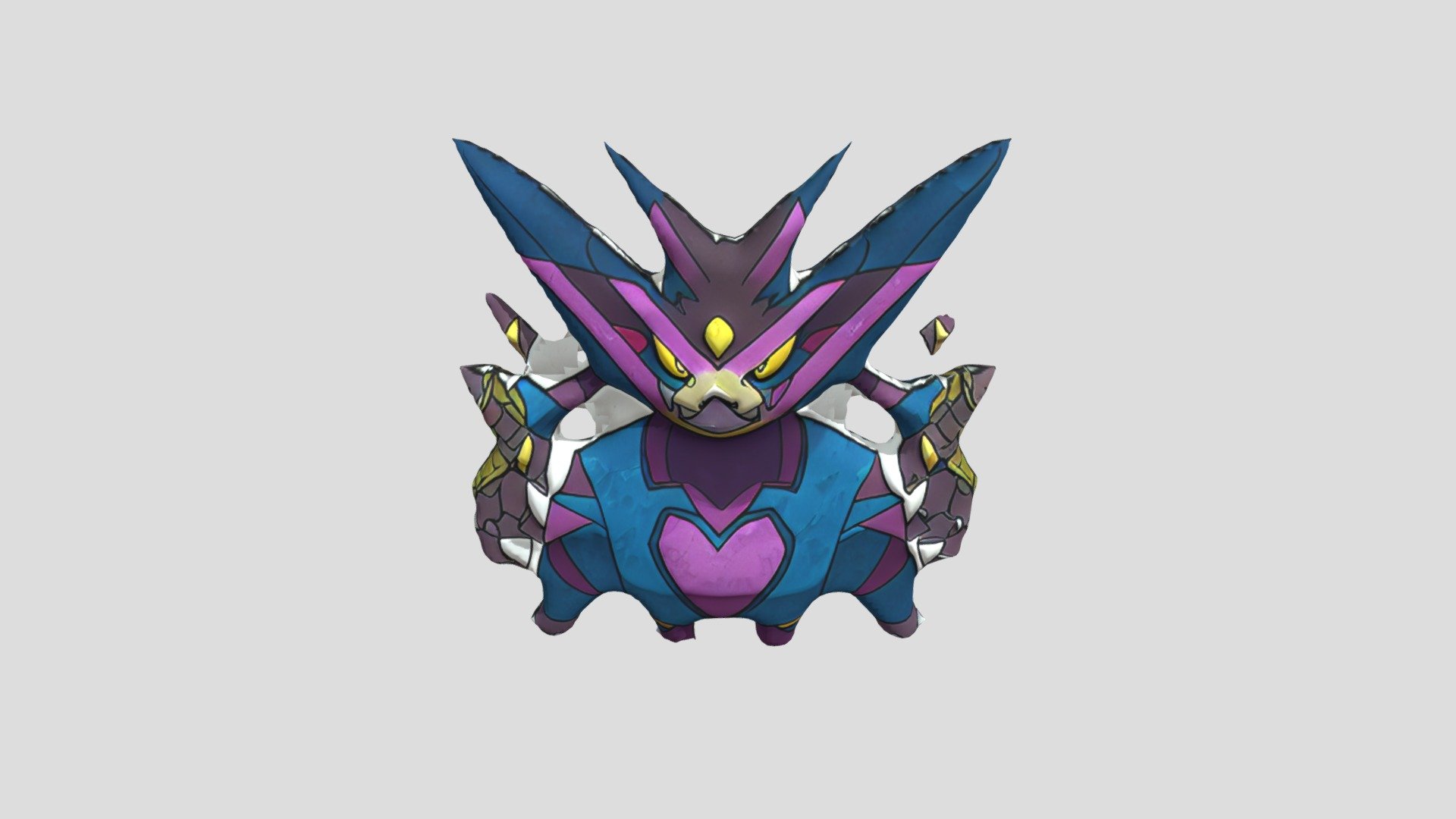 Pokemon Goal 950 - Download Free 3D model by klrxyz [8518d47] - Sketchfab