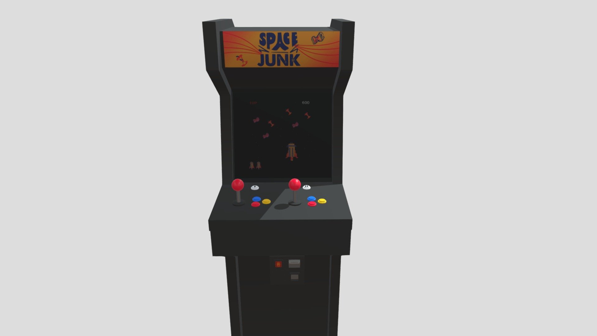 Arcade Final - 3D model by samjadams [8519445] - Sketchfab