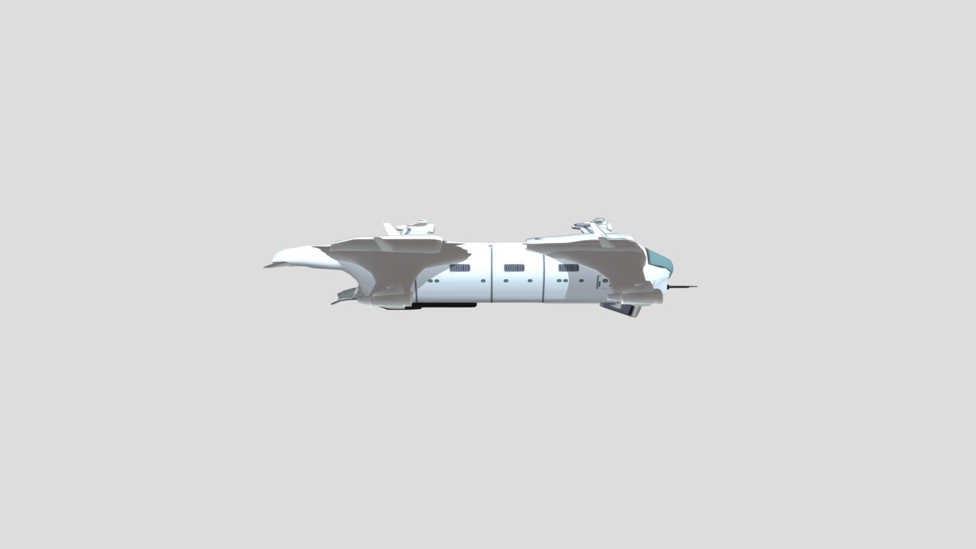 Manta-C Cargo - 3D model by jonathon42 [851960a] - Sketchfab