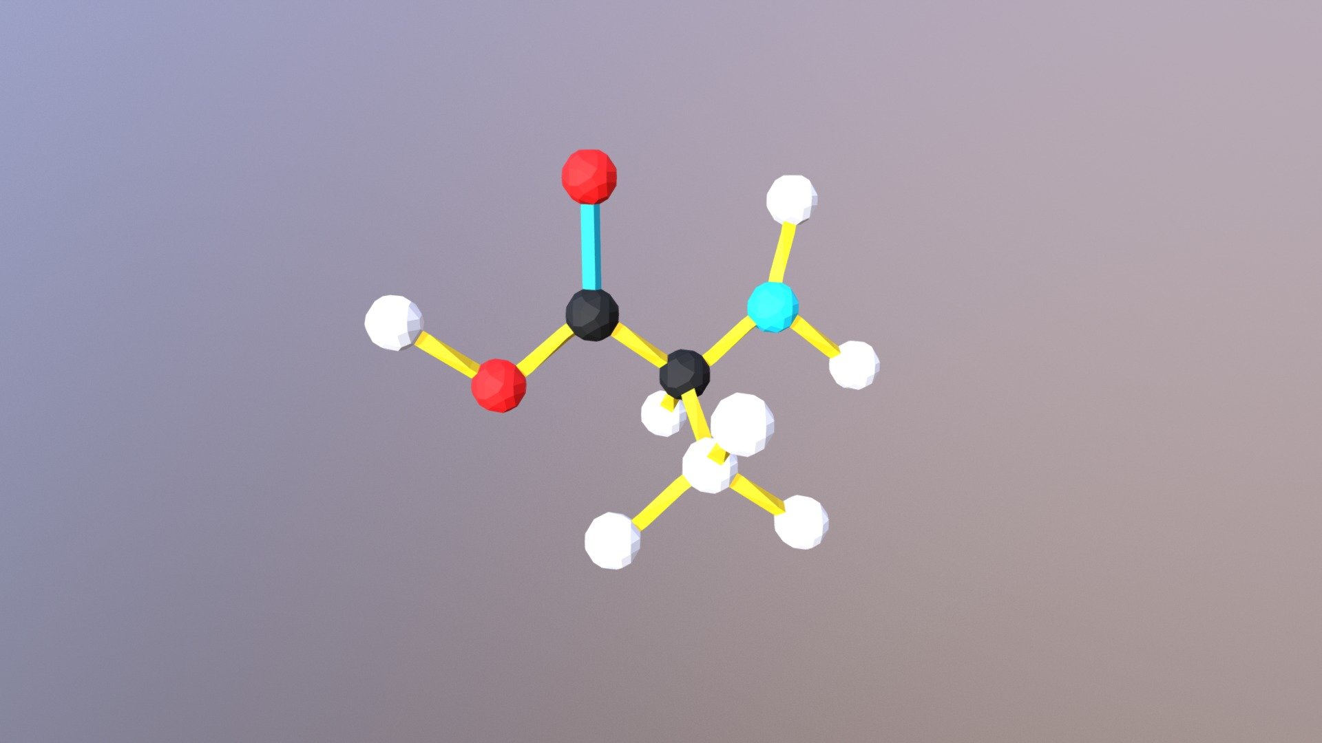 13 12 1 C3H7N1O2 Alanine - 3D model by Zometool [8519751] - Sketchfab