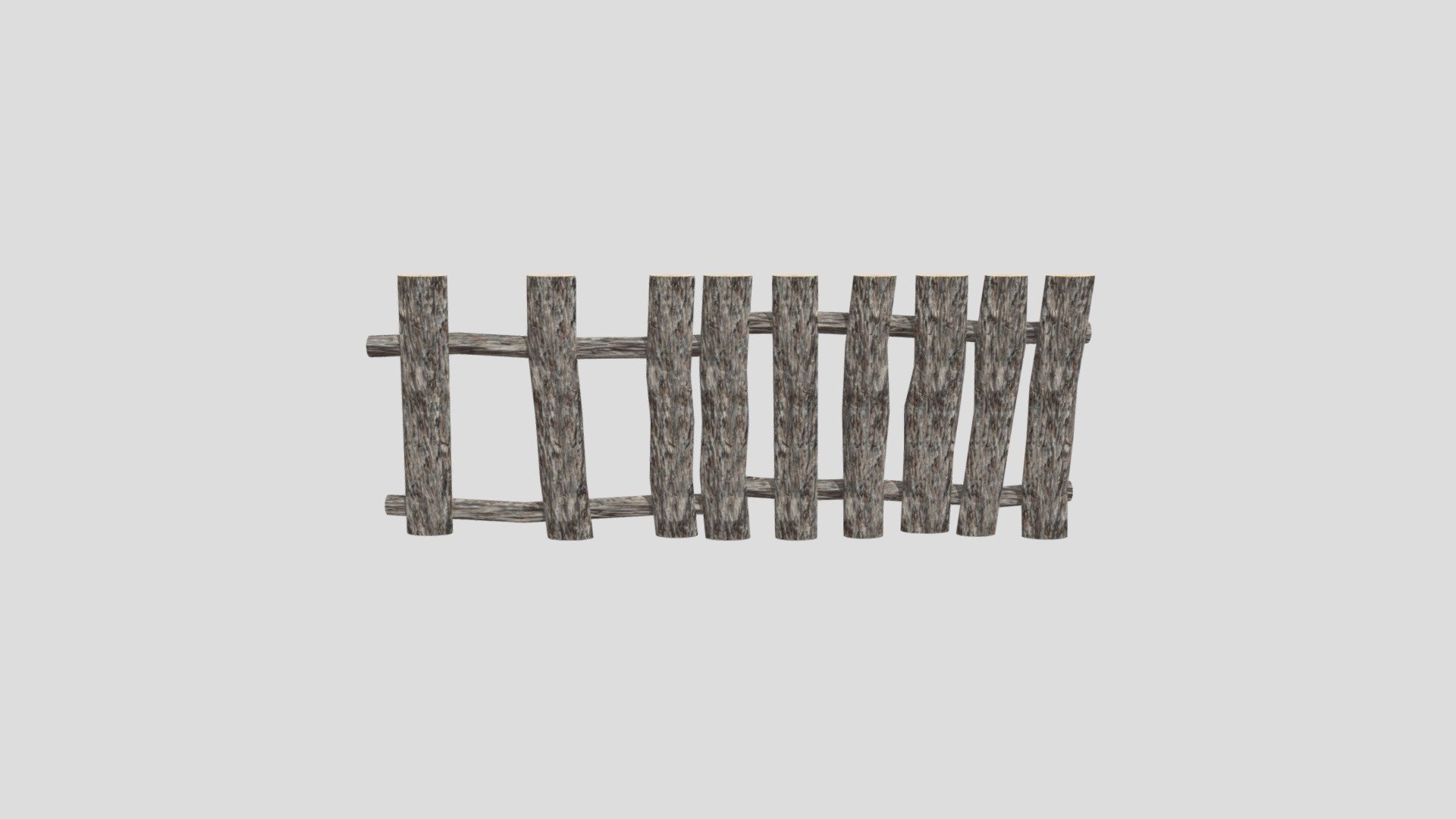 Забор (2) - Download Free 3D model by ii962727 [8519c54] - Sketchfab