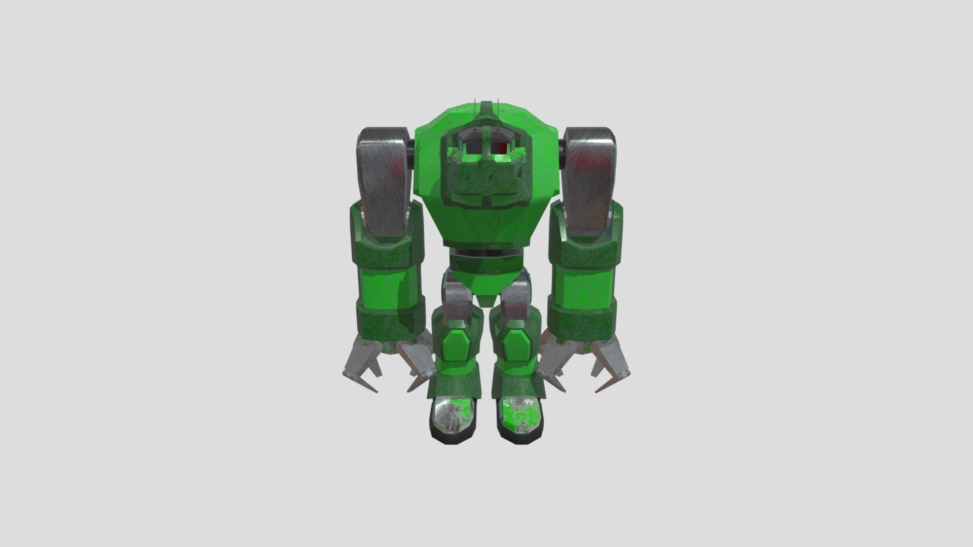 Giant Mech - 3D model by JoshuaRasmussen [851ad73] - Sketchfab