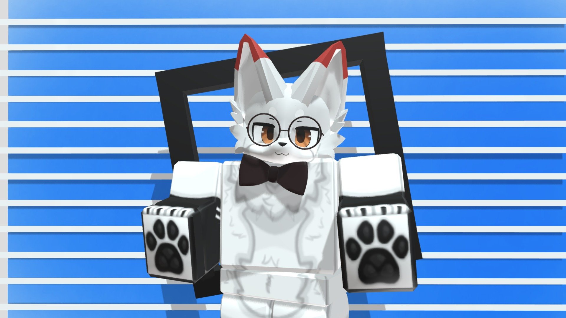 White Fox Furry - 3D model by HAFIZ1348 [851c22d] - Sketchfab