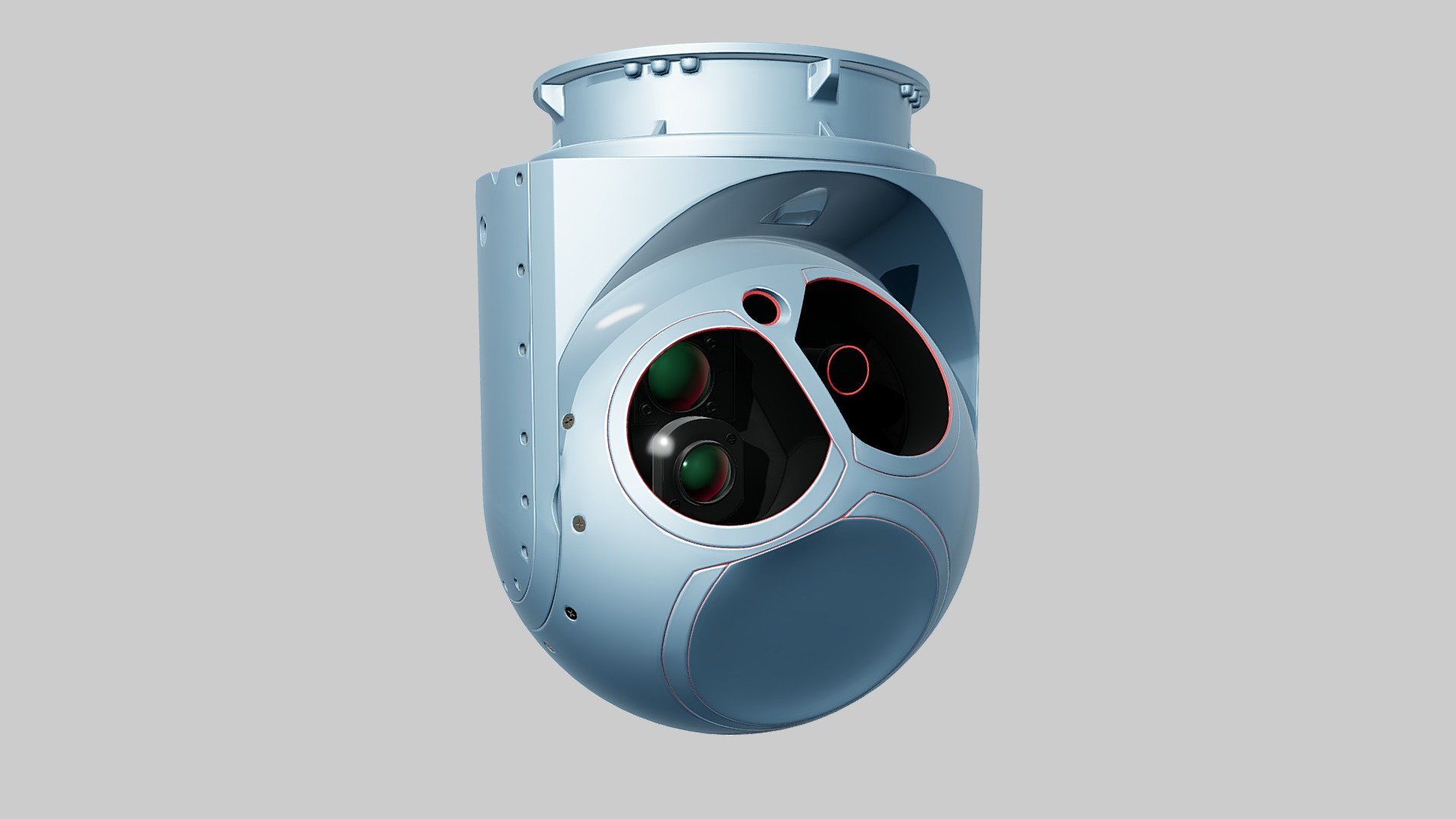 Plane sensor pod - Buy Royalty Free 3D model by César Vonc (@cesarvonc ...