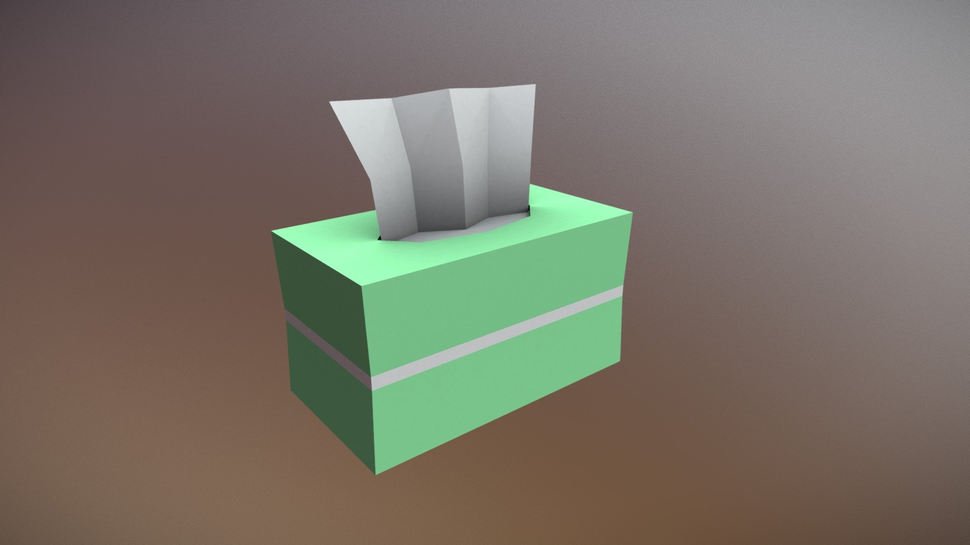 Tissue Box - Household Props Challenge - 3D model by James Penman ...