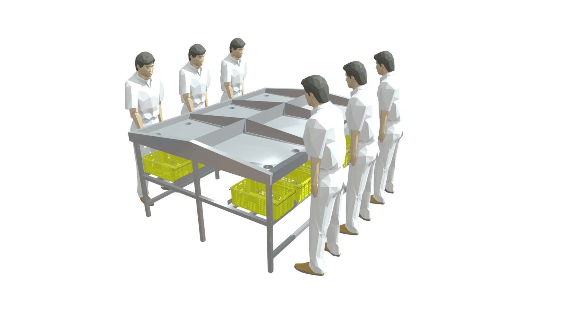WORK TABLE - Download Free 3D model by Randy (@randysf) [851f329 ...