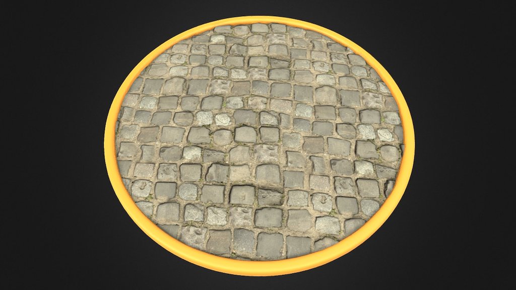 cobblestone 1 - 3D model by 3D MoTex (@goldenagevr) [851f63a] - Sketchfab