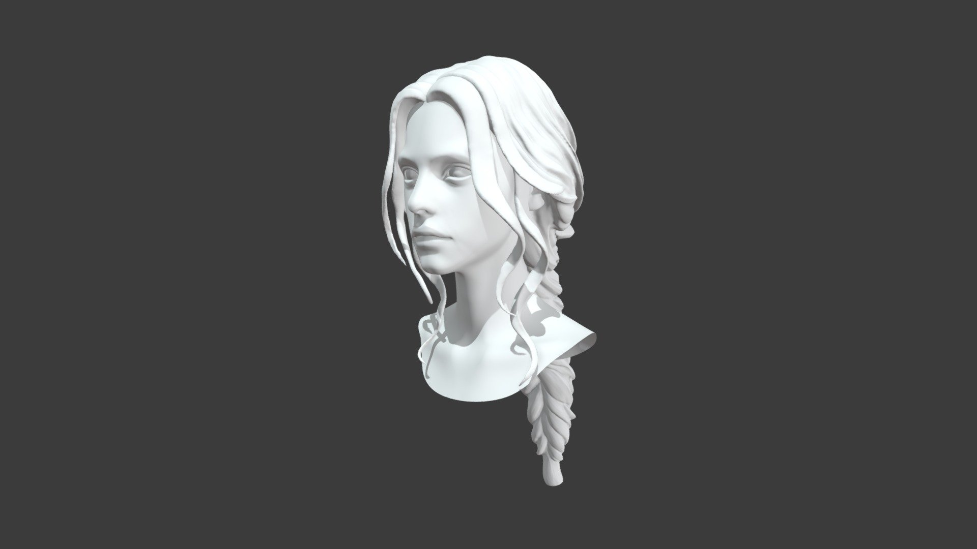 Woman Face - Download Free 3D model by Rena (@rena752) [85205ca ...