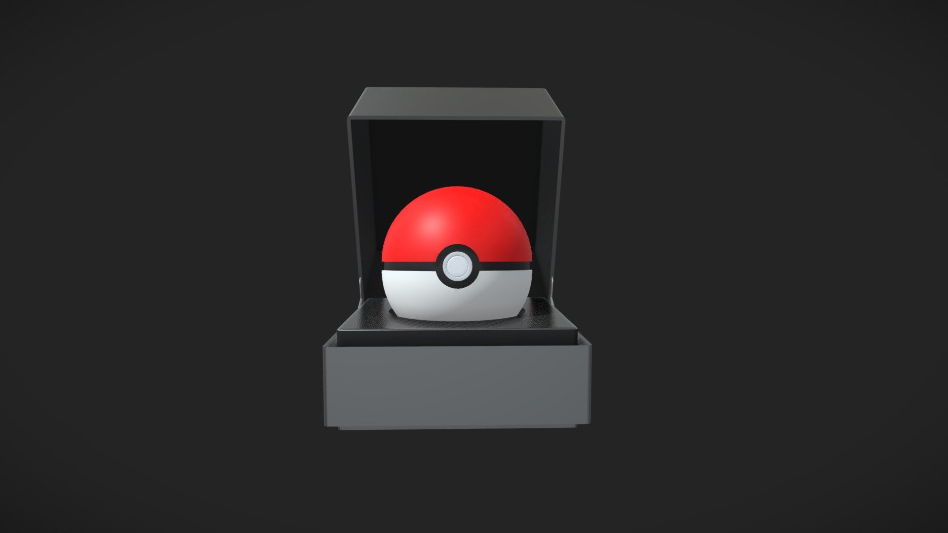 Pokéball - Download Free 3D model by Night Owl Design (@NightOwlDesign ...