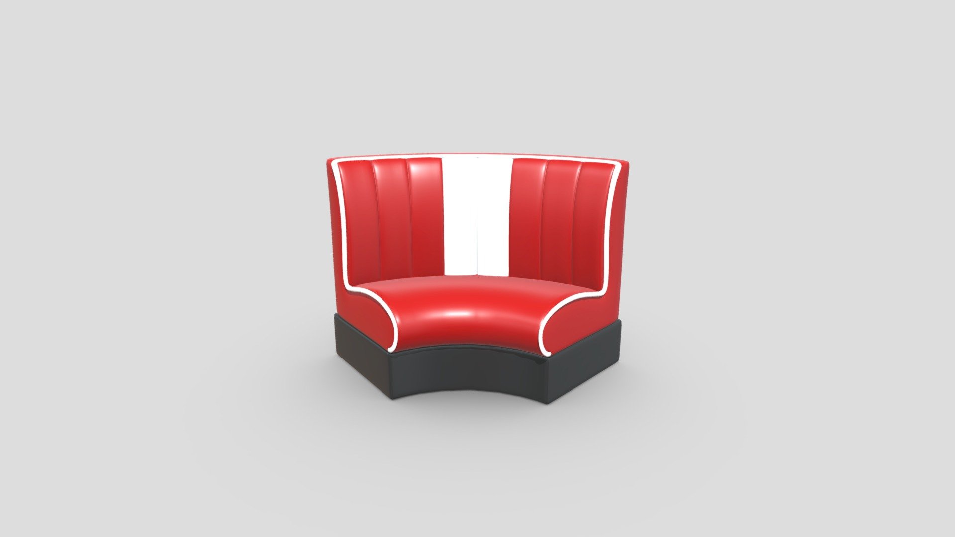 Retro Circular Booth - Buy Royalty Free 3D model by Pickle55100 ...