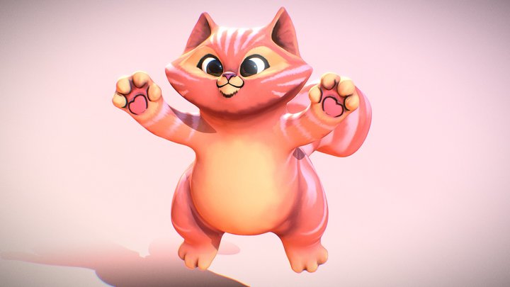 Garfield 3D models - Sketchfab