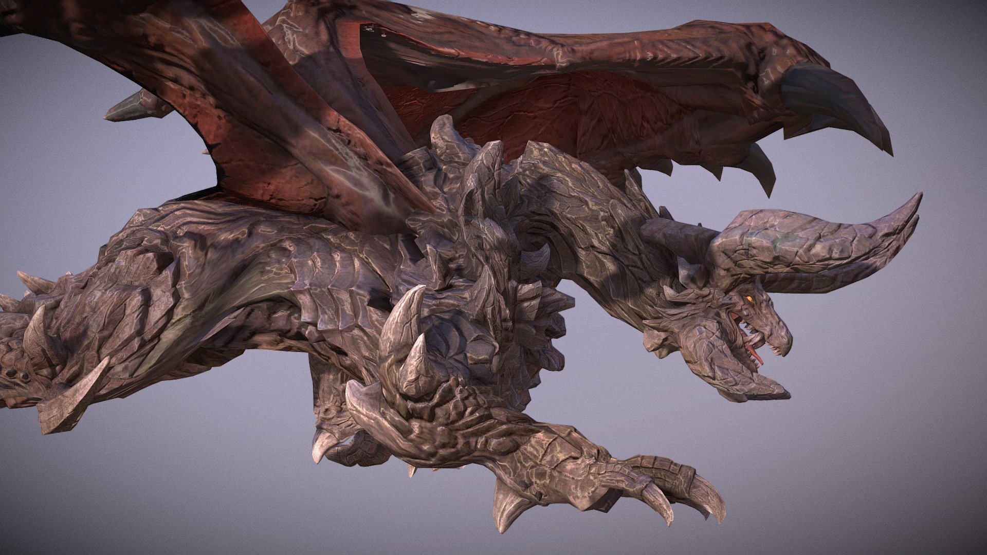 Dragon Animated - Buy Royalty Free 3D model by aaokiji [85233a9 ...
