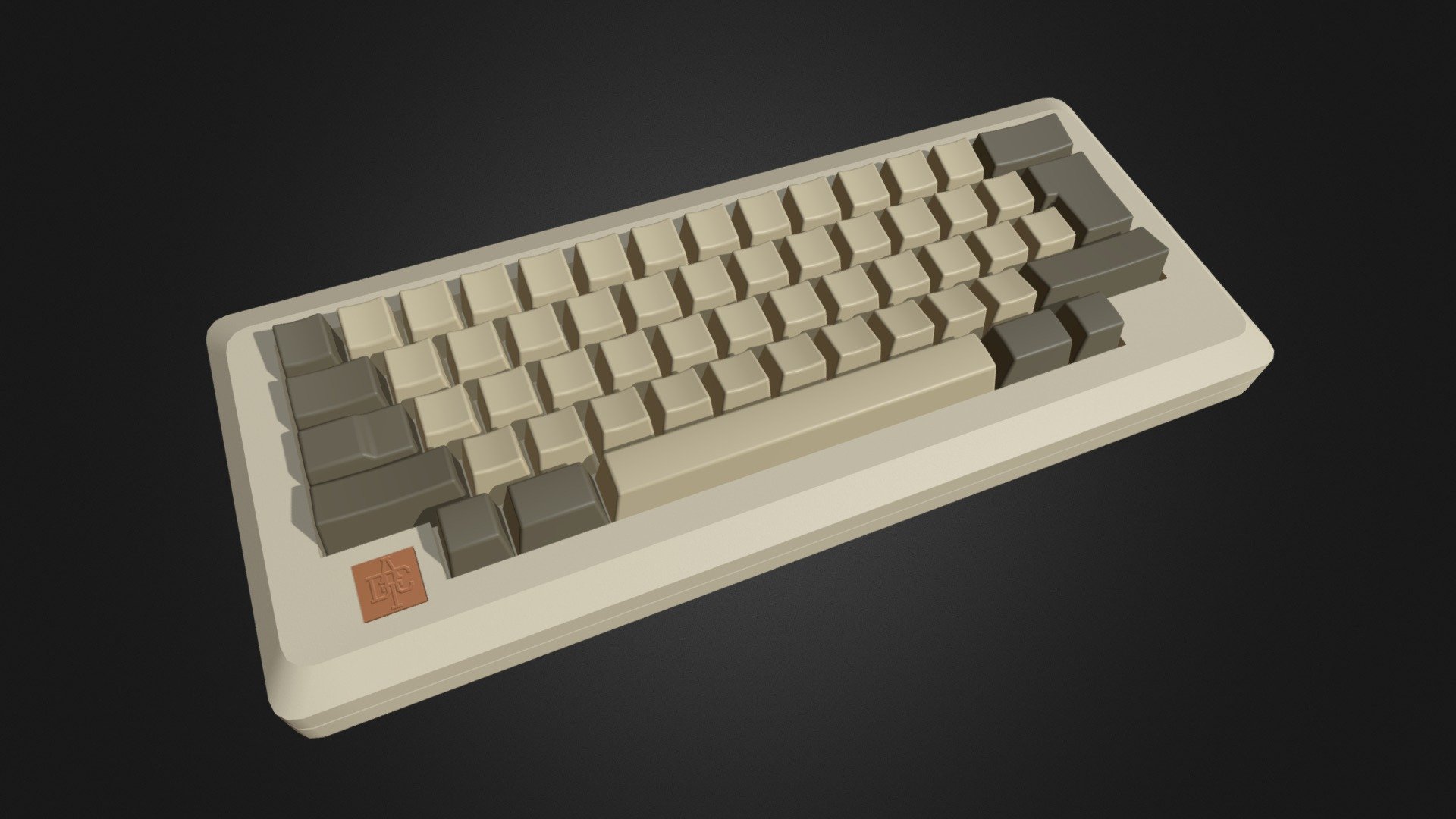retro keyboard - 3D model by datucarl [8523ef2] - Sketchfab