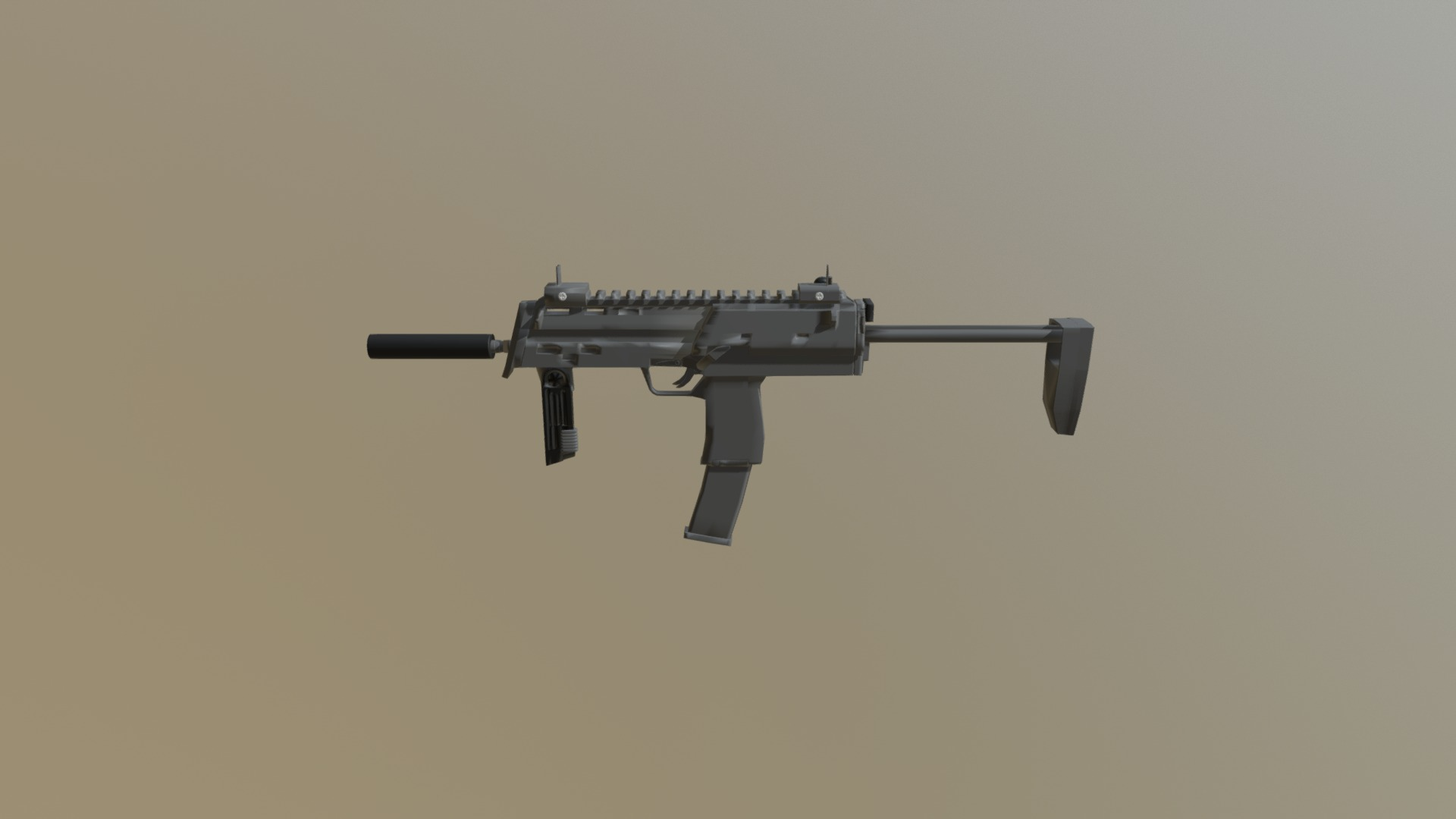 MP7 SMG - 3D model by rwarrlock9847 [8524a9d] - Sketchfab