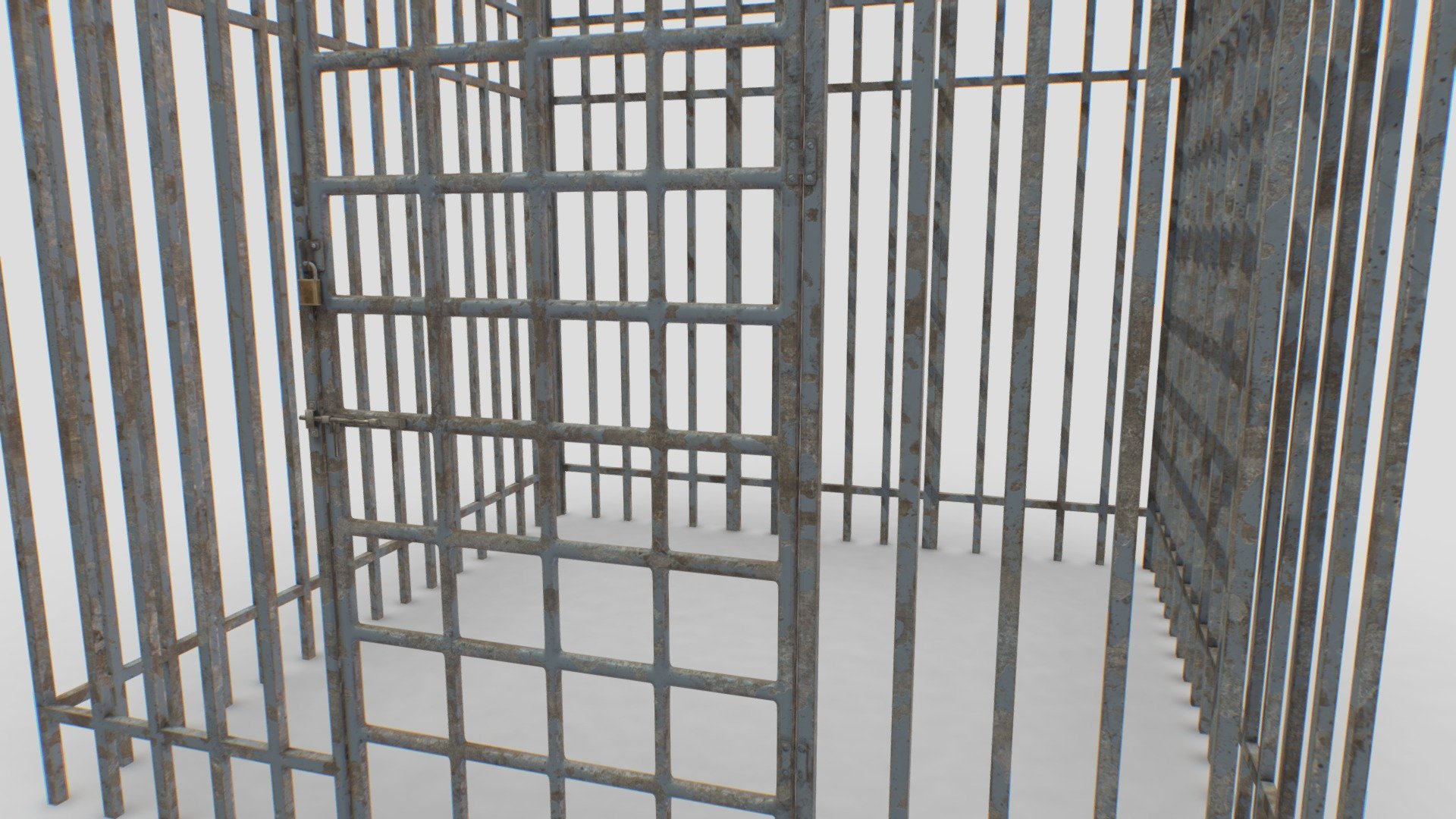 Basement Jail Storage or Cell Pack 3 - Buy Royalty Free 3D model by ...