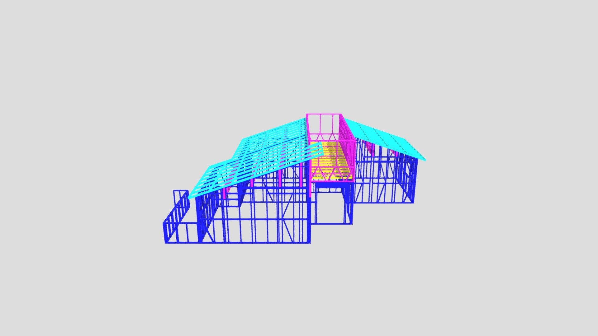Roof Israel-R2 - 3D model by 111steelstructures.lgsfdesign [8525ff2 ...