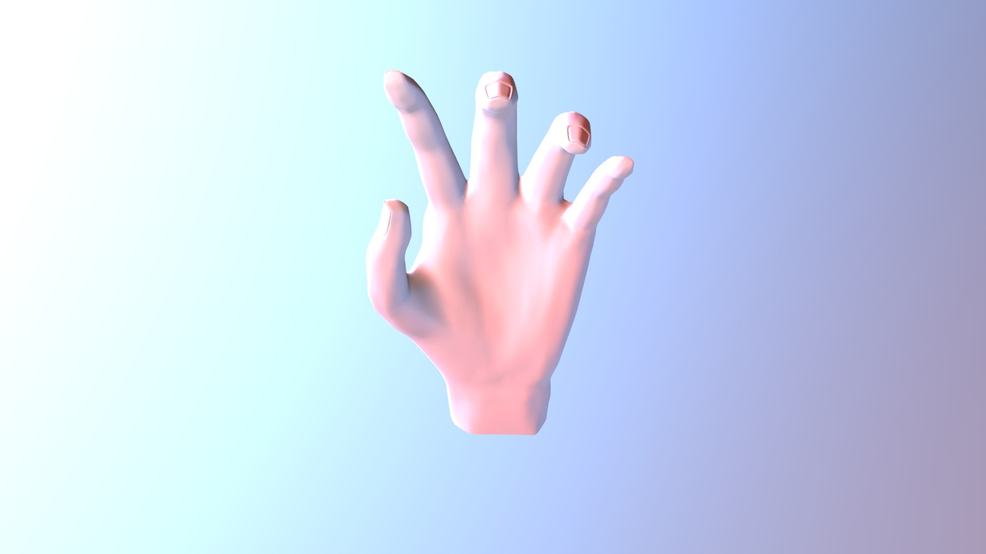 Hand Model Sculpt - 3D model by NekoChan (@Nekohan) [85285c9] - Sketchfab