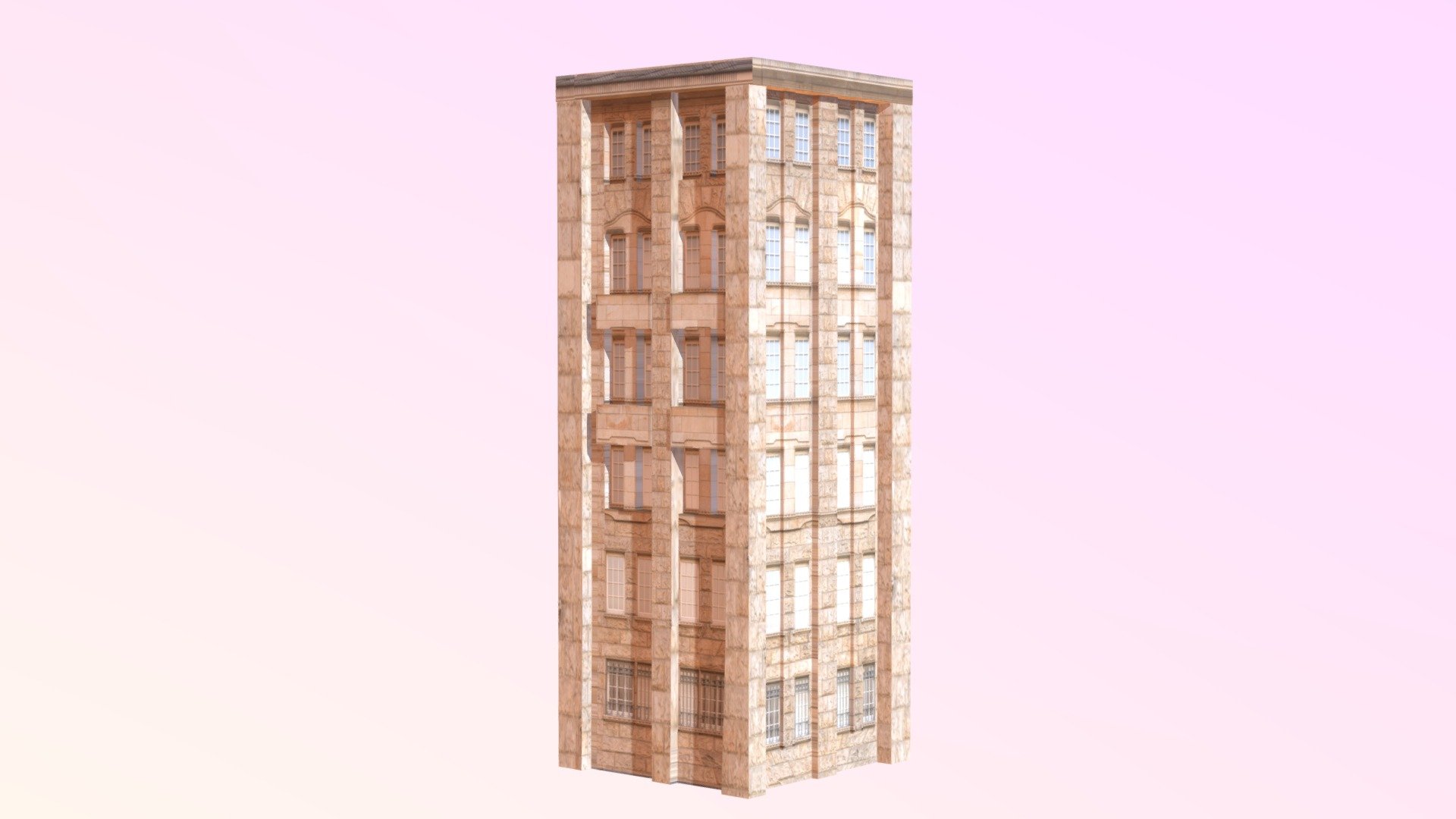 Building basic - Download Free 3D model by Roma Armario (@roma_armario ...