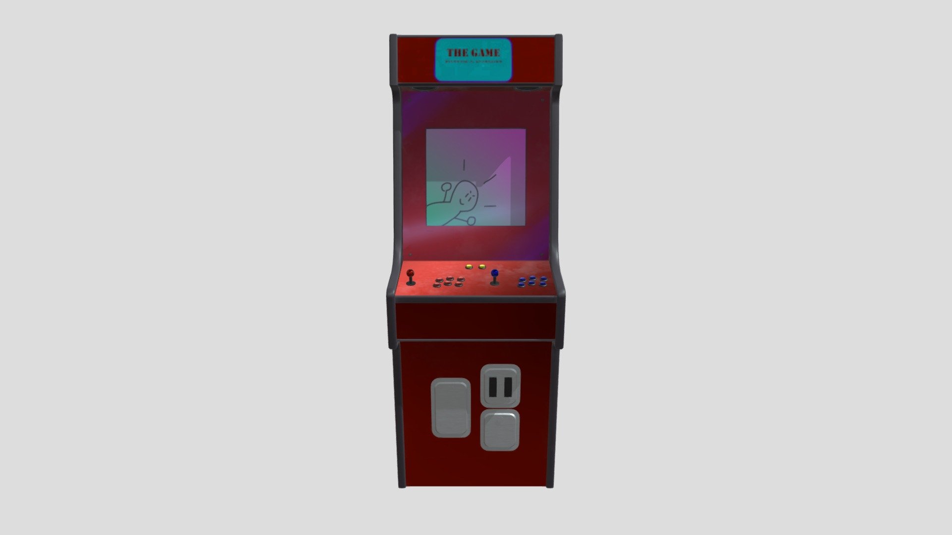 ArcadeMachine - Download Free 3D model by ejmarrs [852a5b4] - Sketchfab