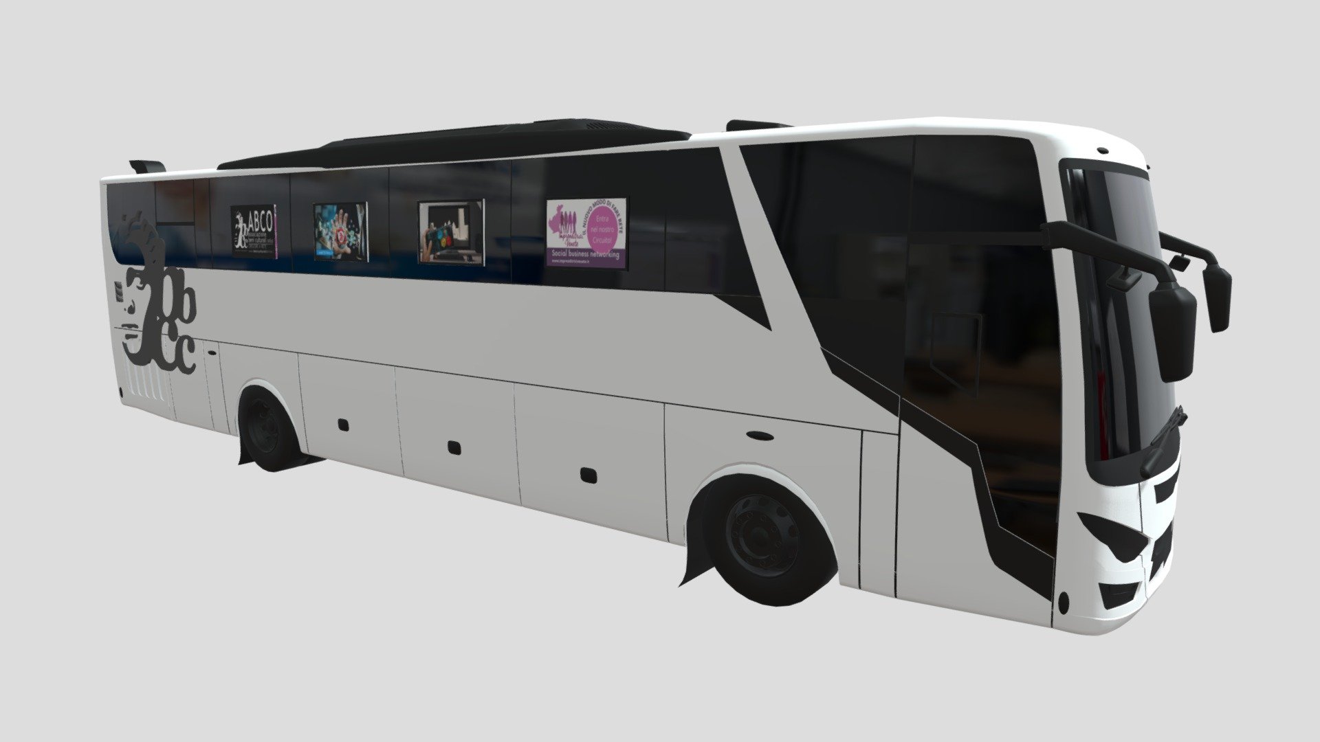 Autobus ABCO - Download Free 3D model by BgirlKittyEmo [852a63f ...