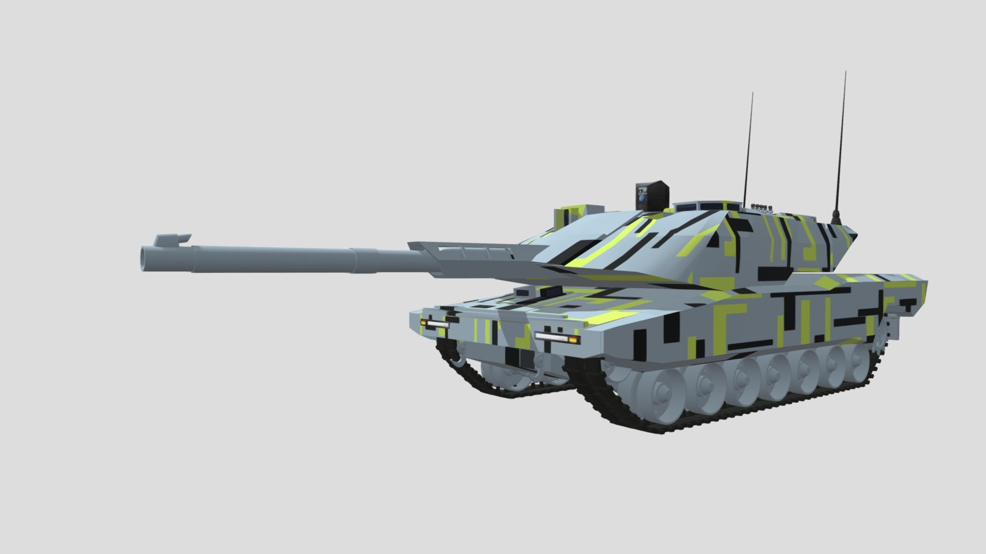 Battle Tank - Download Free 3D model by gogiart (@agt14032013) [852ae08 ...